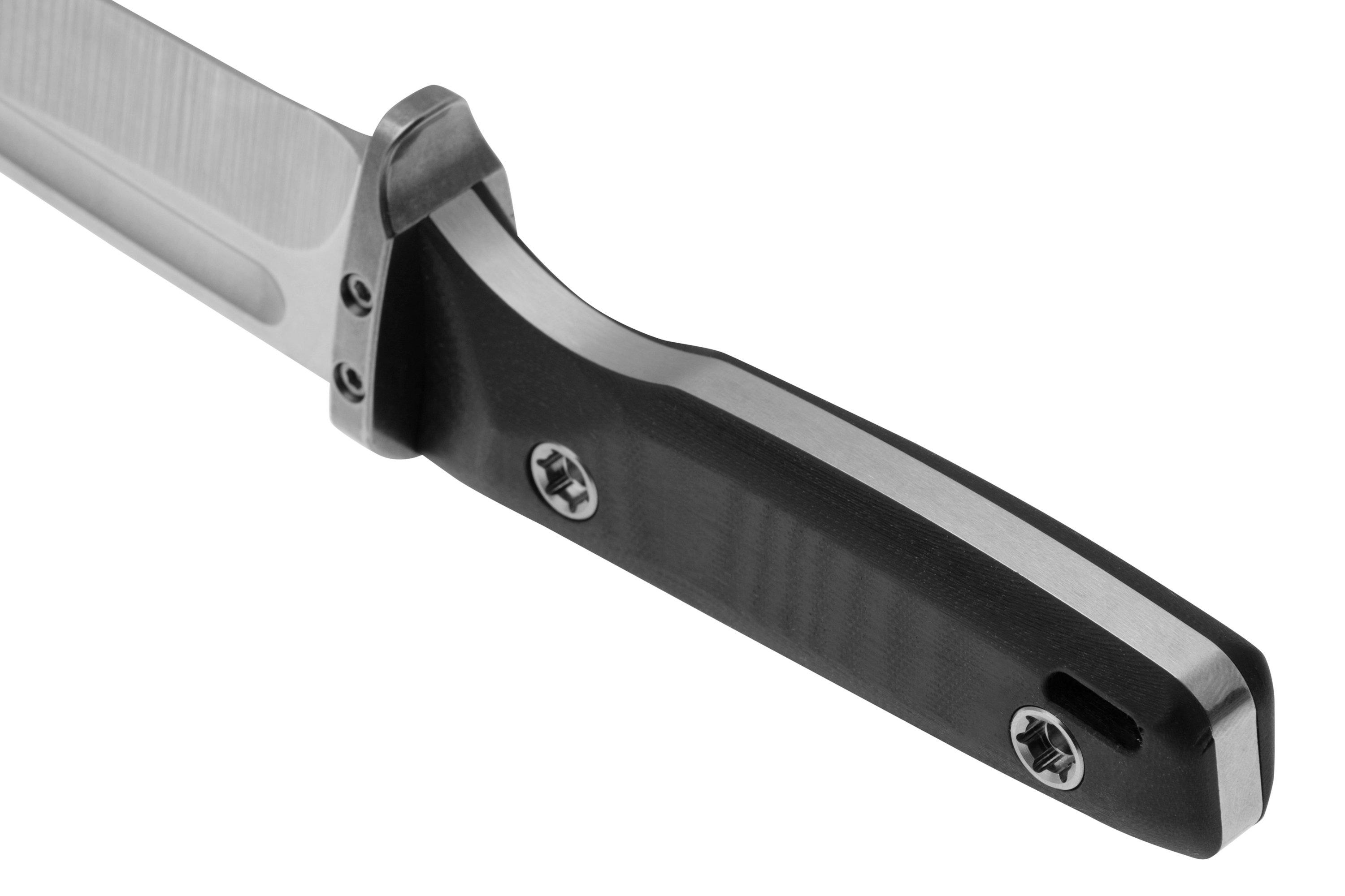 Medford The Deep 25-TDP-02, 20CV Tumbled Blade, Black G10 diving knife ...