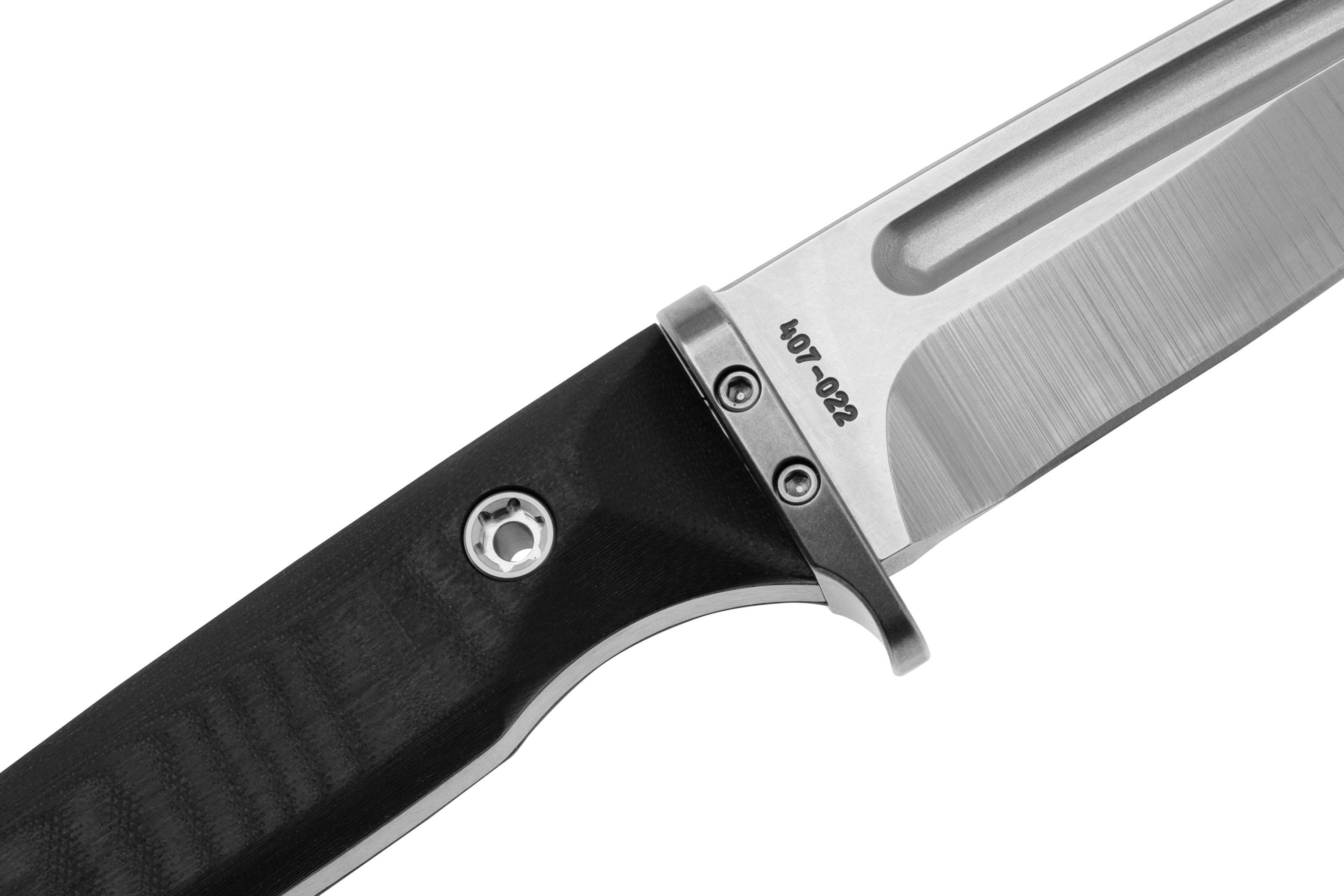 Medford The Deep 25-TDP-02, 20CV Tumbled Blade, Black G10 diving knife ...