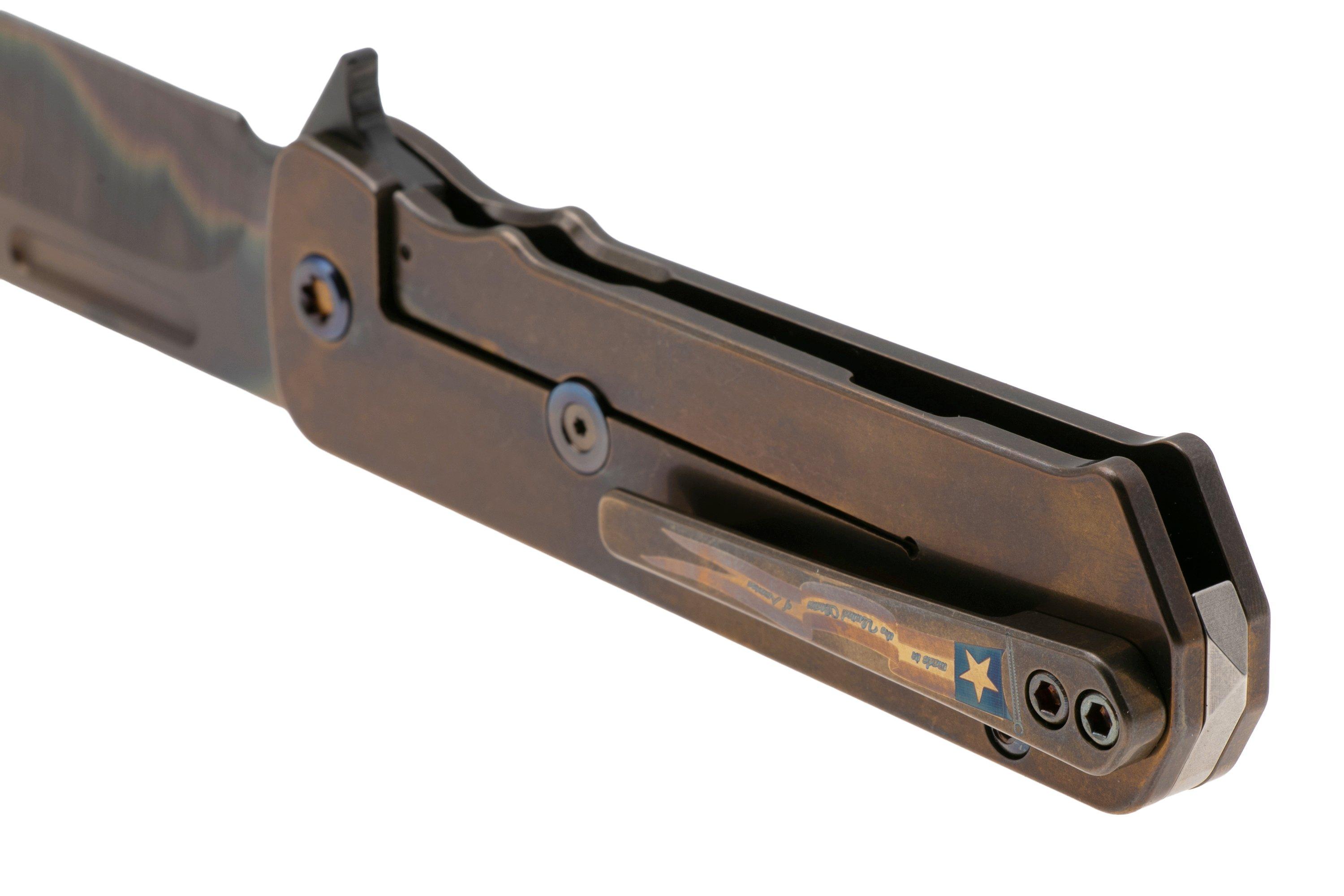 Medford TFF-4 25-TFF4-02, Vulcan S45VN Droppoint, Bronze Predator ...