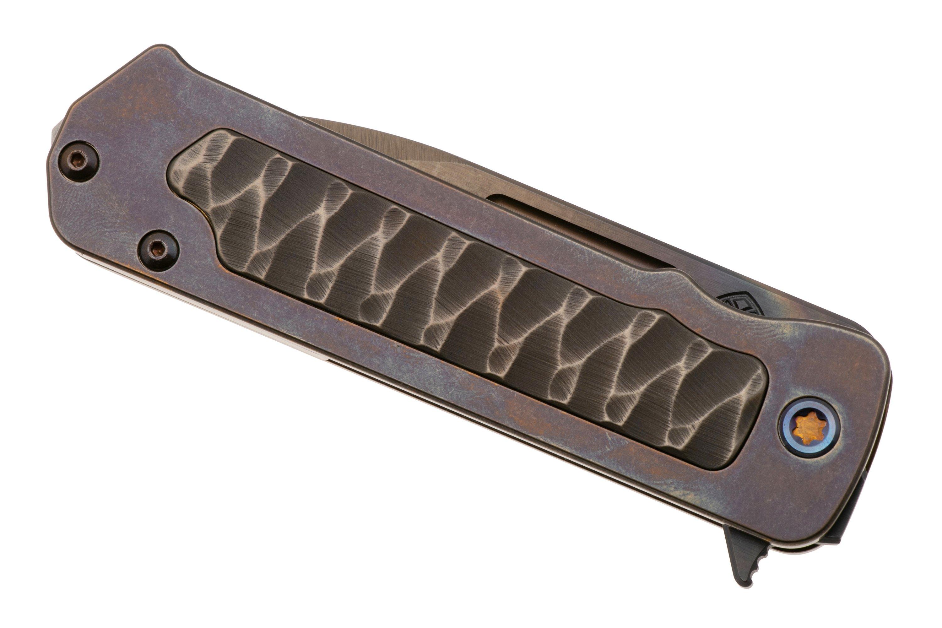 Medford TFF-4 25-TFF4-02, Vulcan S45VN Droppoint, Bronze Predator ...