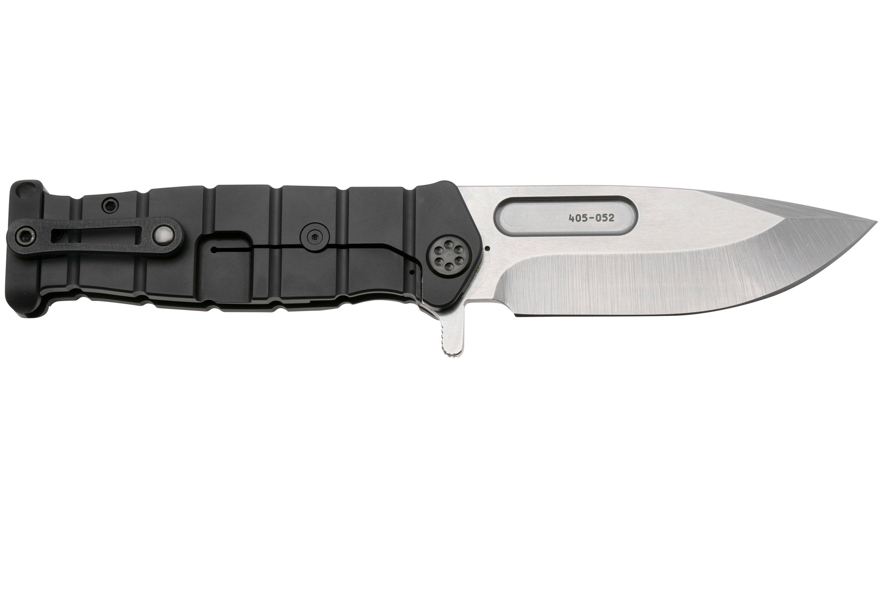 Medford USMC Fighter Flipper 25-UFF-04 S45VN Tumbled Blade, DLC Handles ...