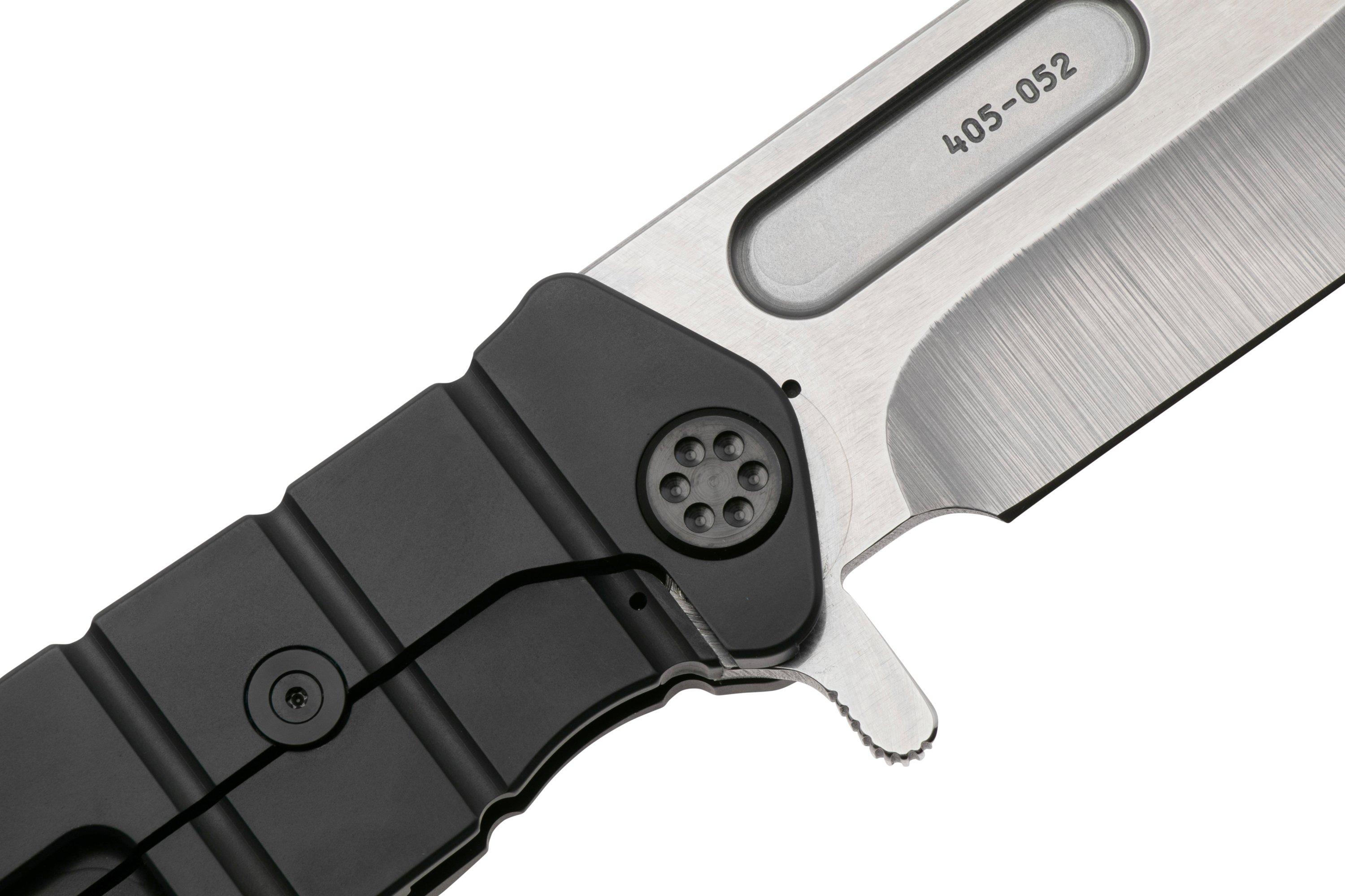 Medford USMC Fighter Flipper 25-UFF-04 S45VN Tumbled Blade, DLC Handles ...