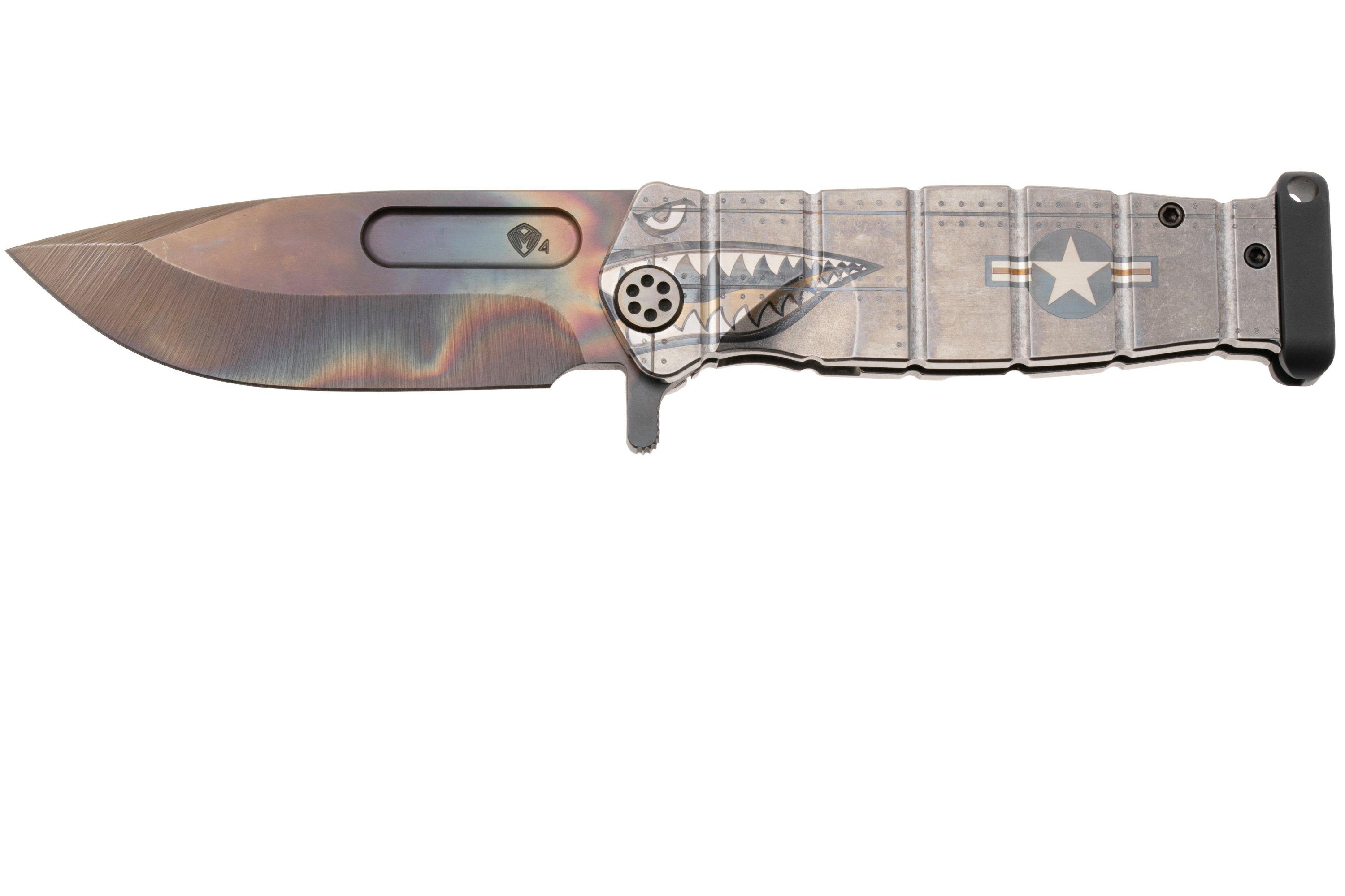 Medford USMC Fighter Flipper 25-UFF-05, Vulcan S45VN, Tumbled Warthog ...