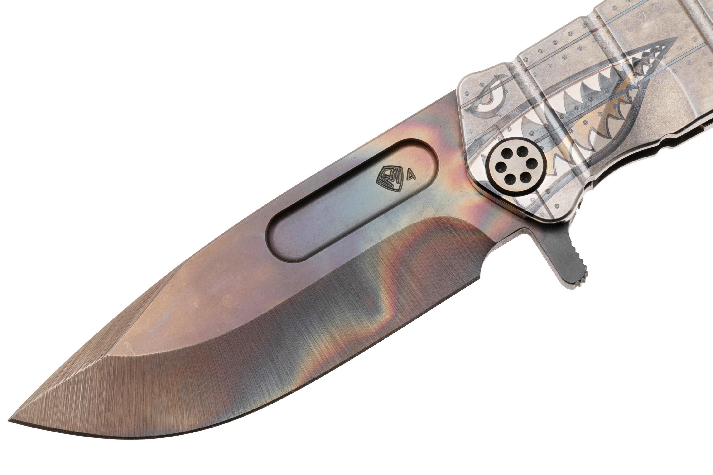 Medford USMC Fighter Flipper 25-UFF-05, Vulcan S45VN, Tumbled Warthog ...