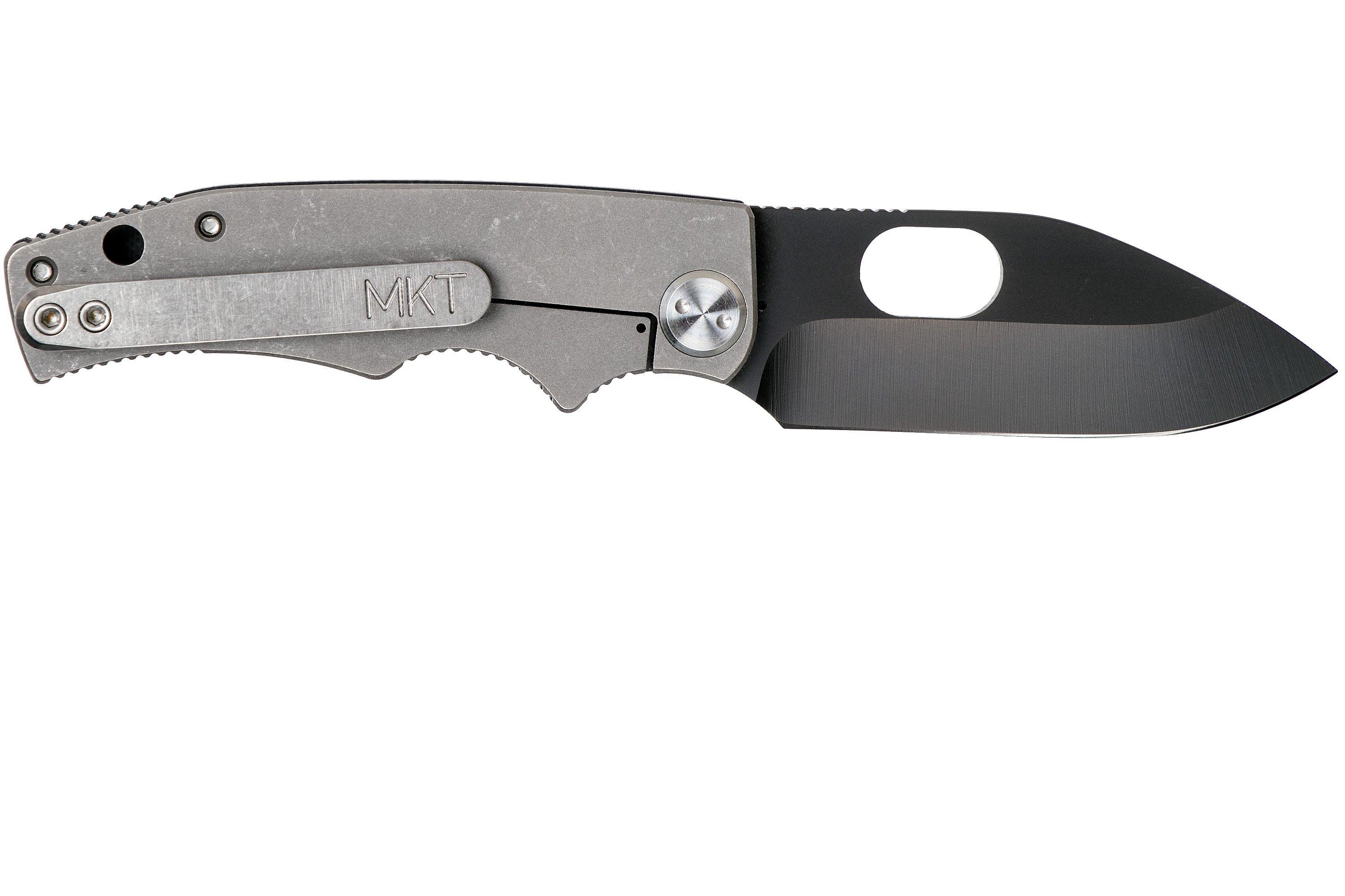 Medford 187 RMP Black G10, PVD Black D2, pocket knife | Advantageously ...