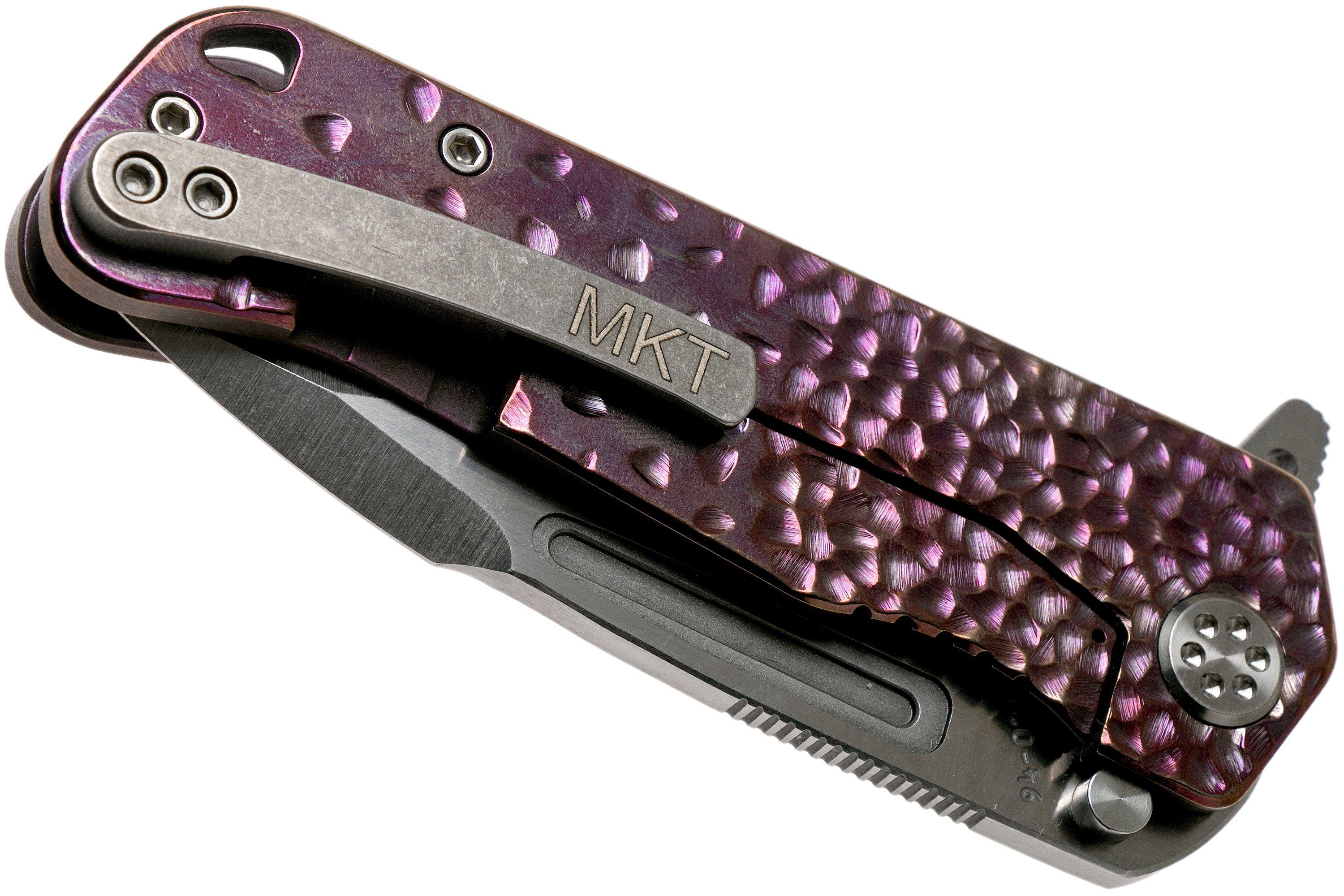 Medford Proxima S35VN Violet, Subtle Violet Texturing, pocket knife ...
