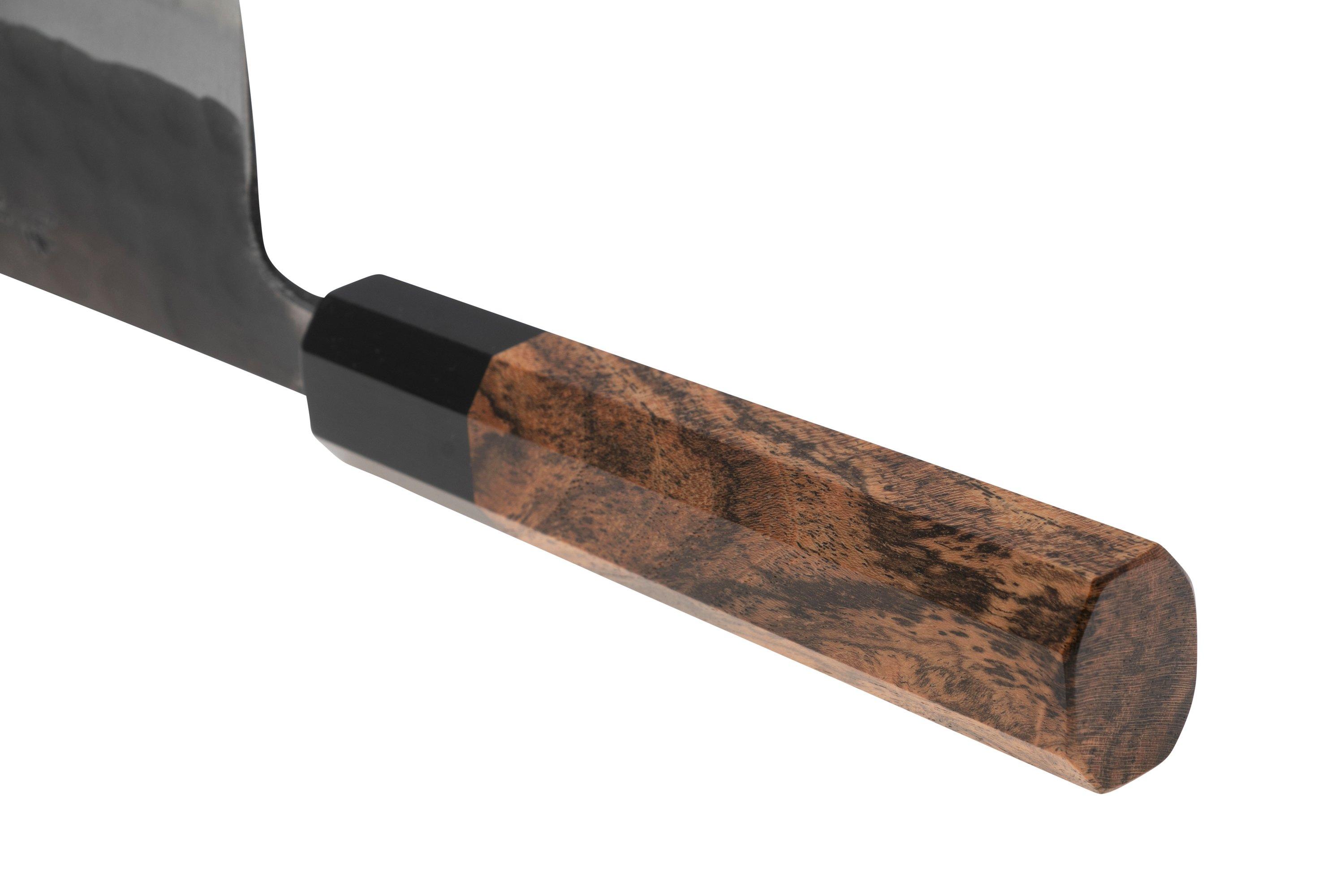 Munetoshi Black Hammer-Tone Nakiri, vegetable knife 16.5 cm ...