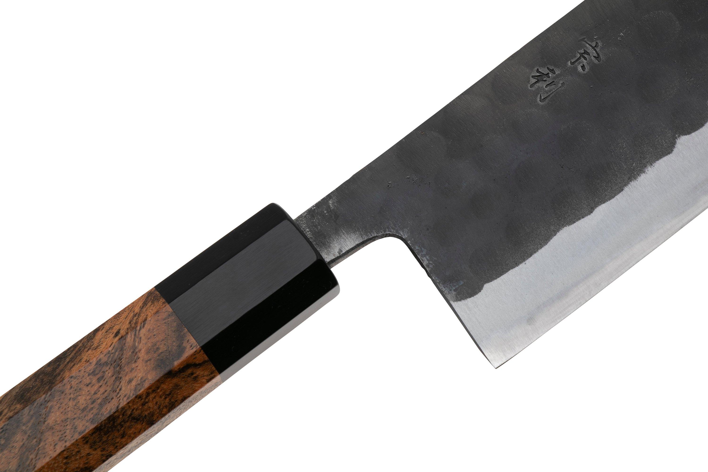 Munetoshi Black Hammer-Tone Nakiri, vegetable knife 16.5 cm ...