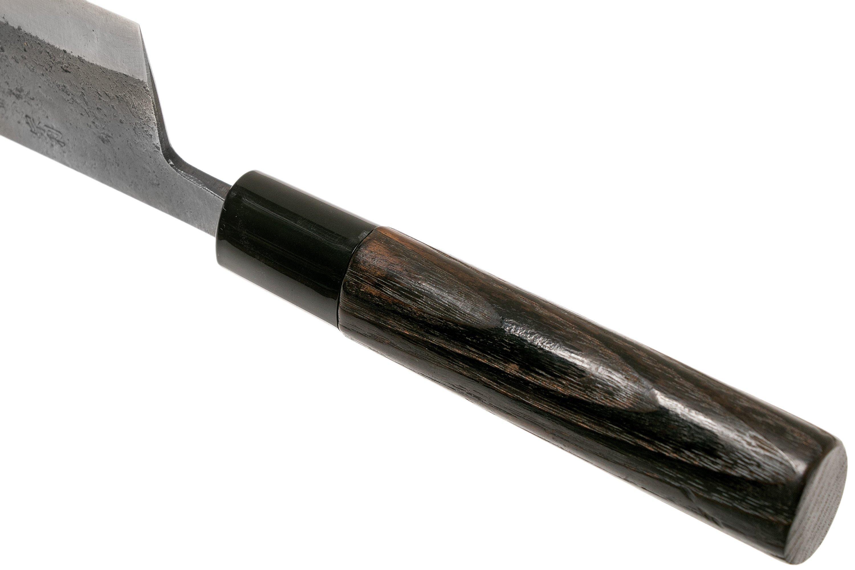 Munetoshi Nashiji Black Nakiri 16.5cm | Advantageously shopping at ...