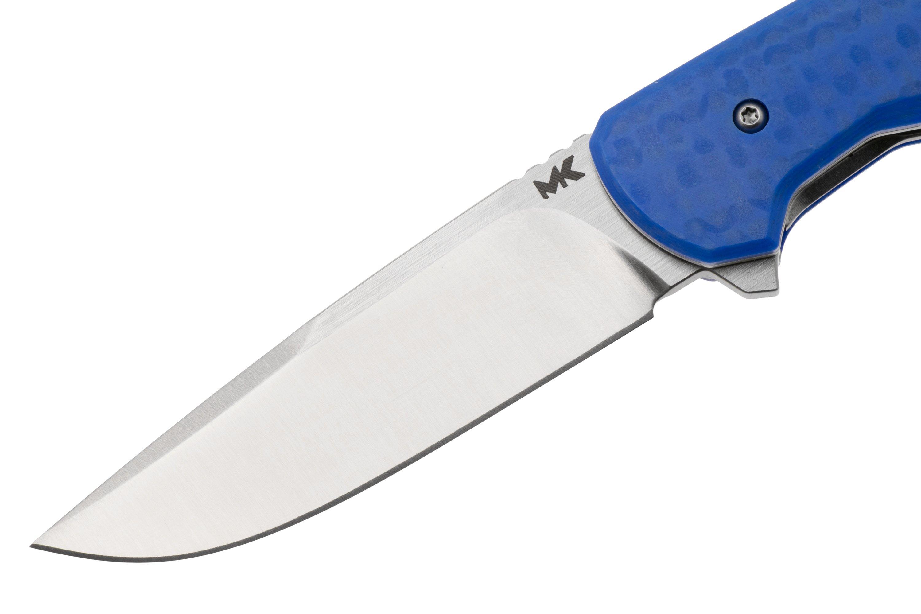 MK Knives & Tools Humbler Skyline 02F.BP002, Satin CPM MagnaCut, Blue ...