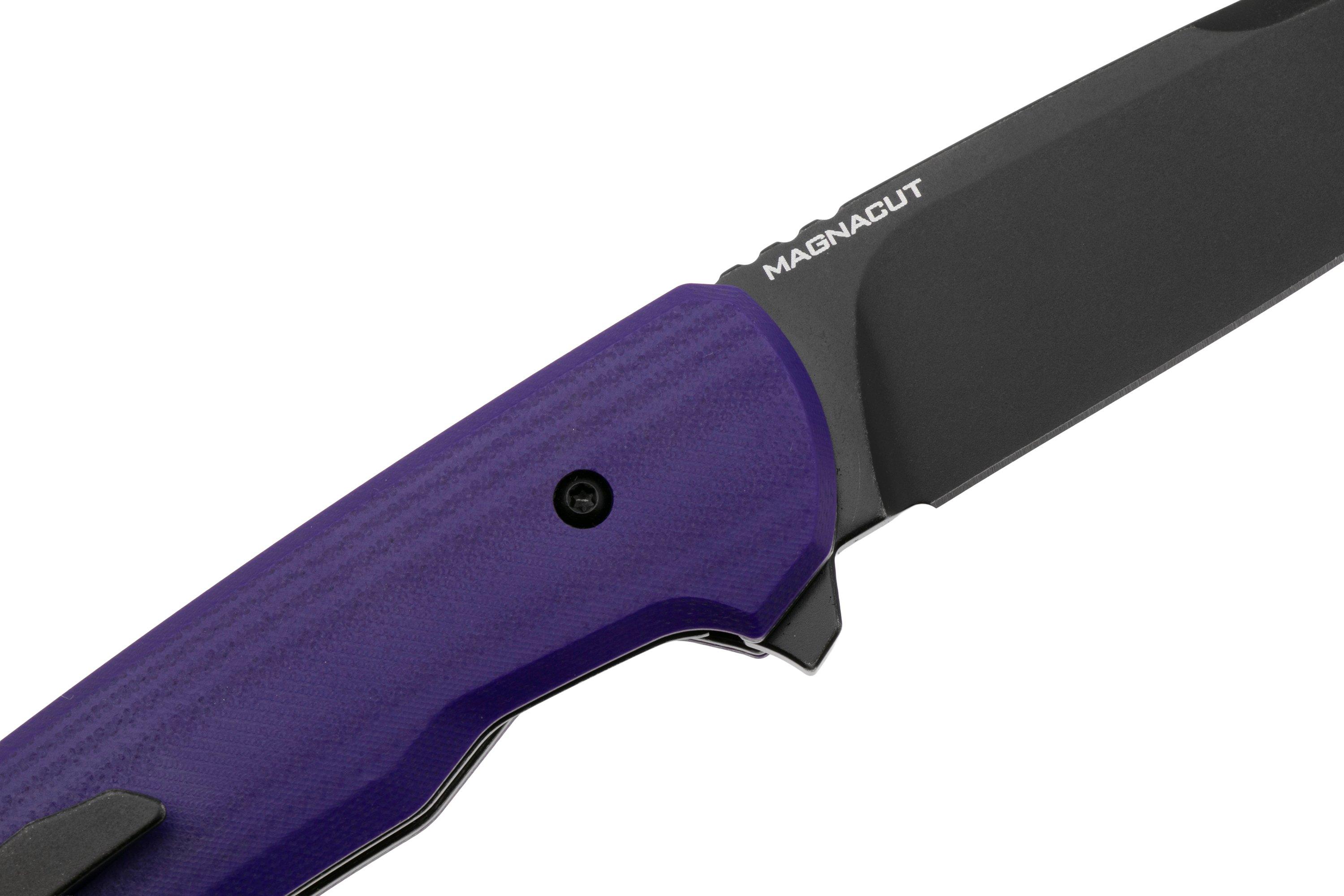MK Knives & Tools Humbler Nightberry 02F.BP003, Black CPM MagnaCut ...