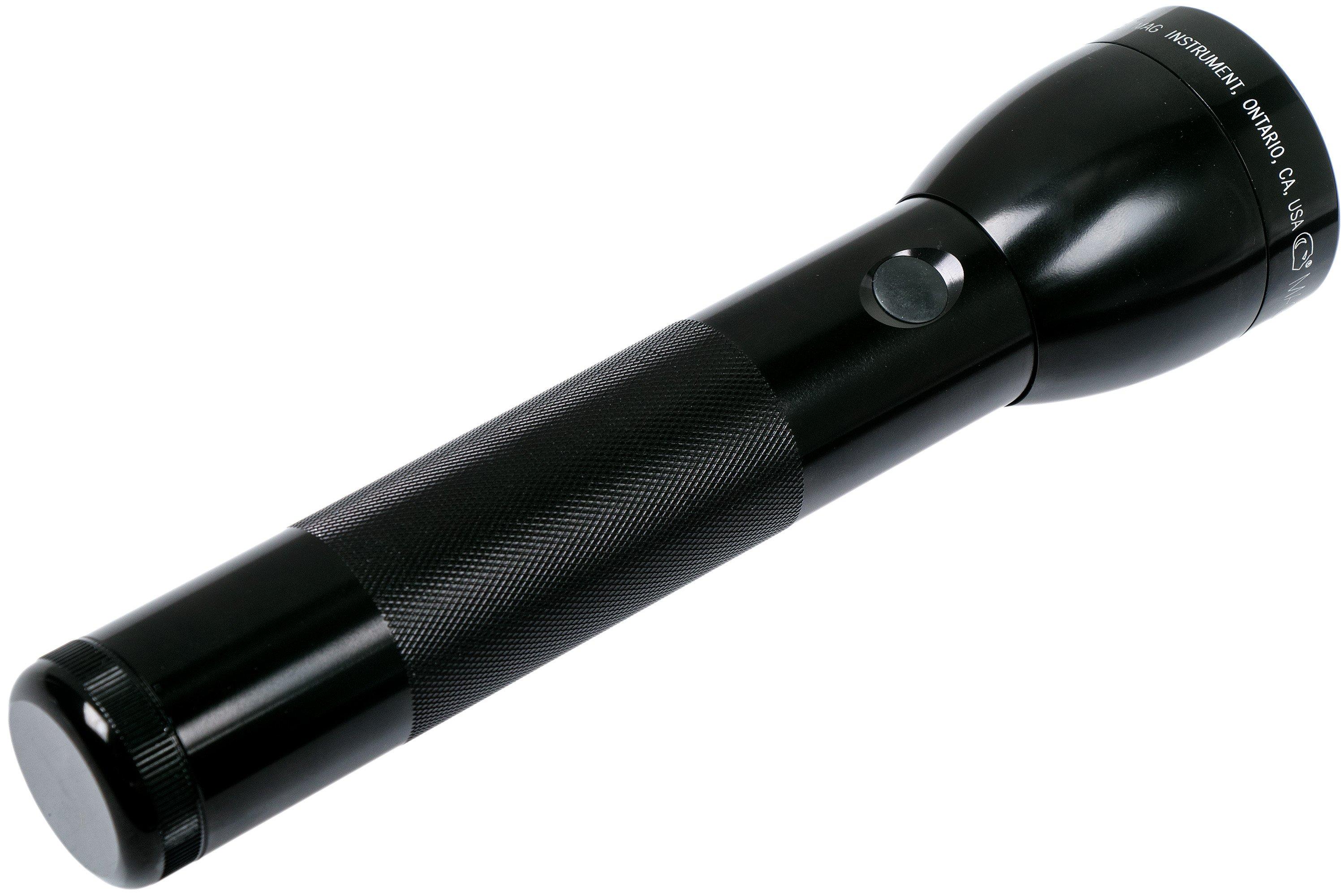 Maglite ML300L MagLed flashlight 2-D cell, black | Advantageously ...