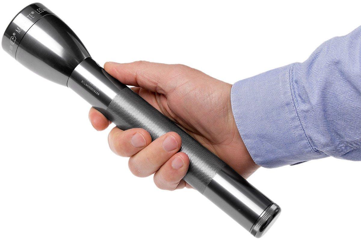 Maglite ML50L MagLED torch 3-C cell, gray | Advantageously shopping at ...