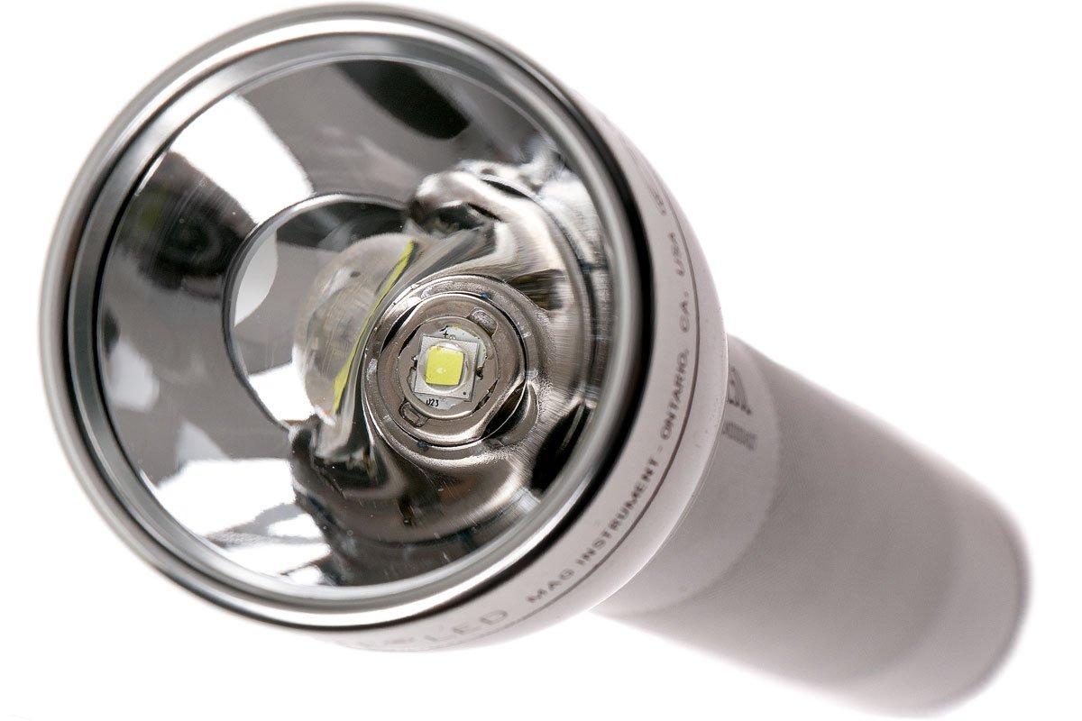 Maglite ML50L MagLED torch 3-C cell, silver | Advantageously shopping ...
