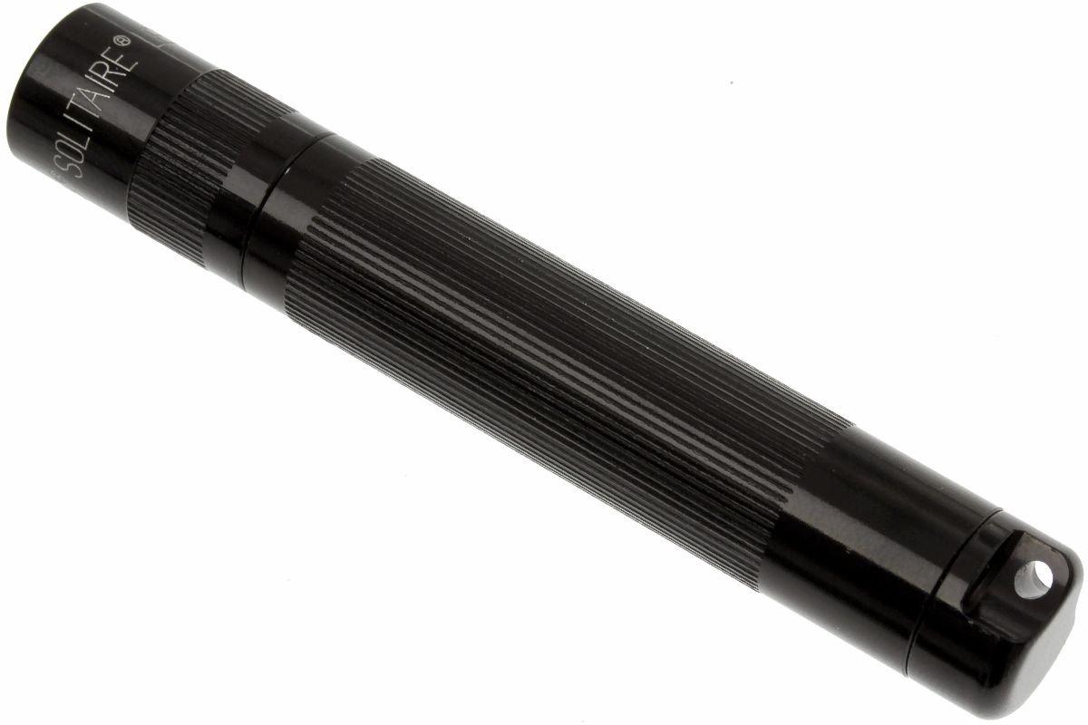 Maglite Solitaire LED Black | Advantageously shopping at Knivesandtools.com