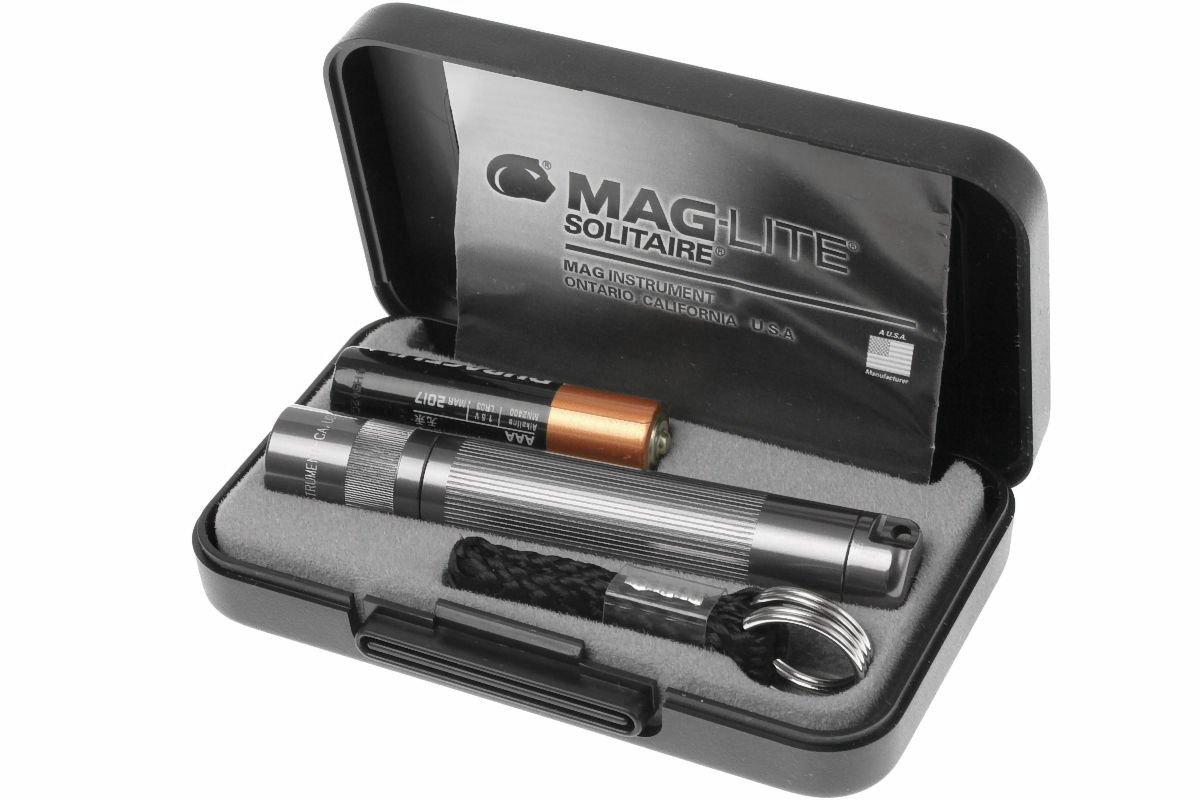 Maglite Solitaire Classic, grey | Advantageously shopping at ...