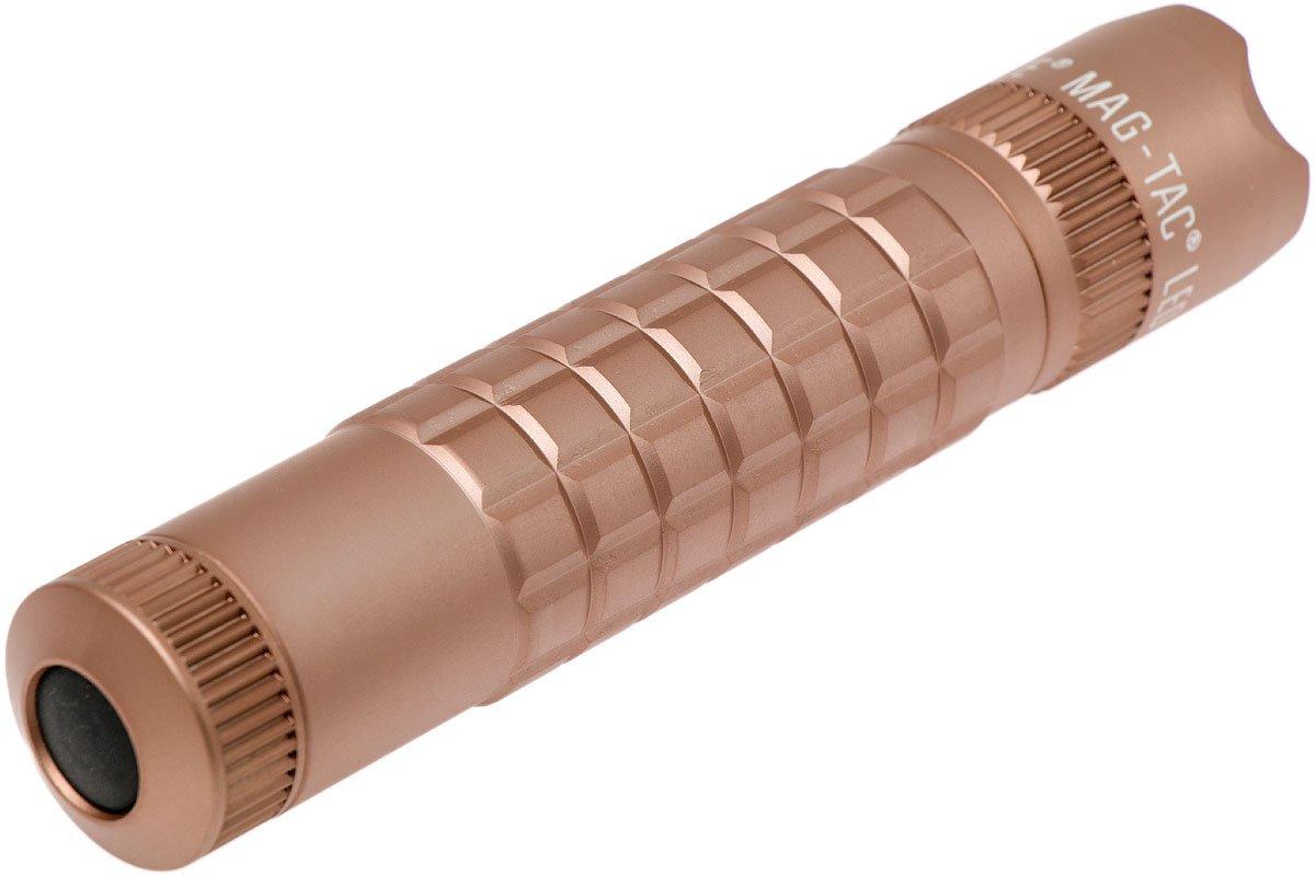Maglite MAG-TAC, crowned bezel, coyote tan torch | Advantageously ...