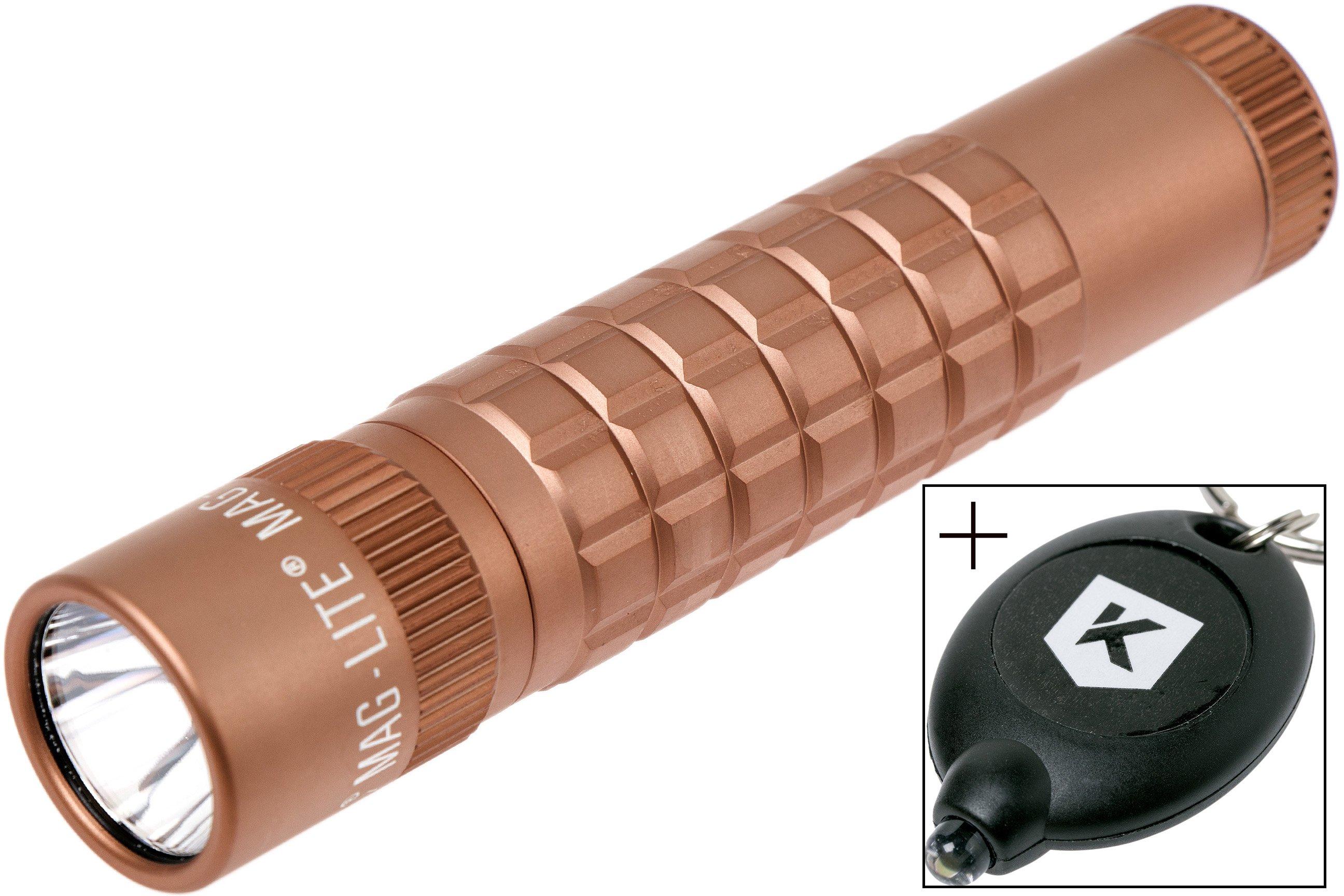 Maglite MAG-TAC, plain bezel, coyote tan torch | Advantageously ...
