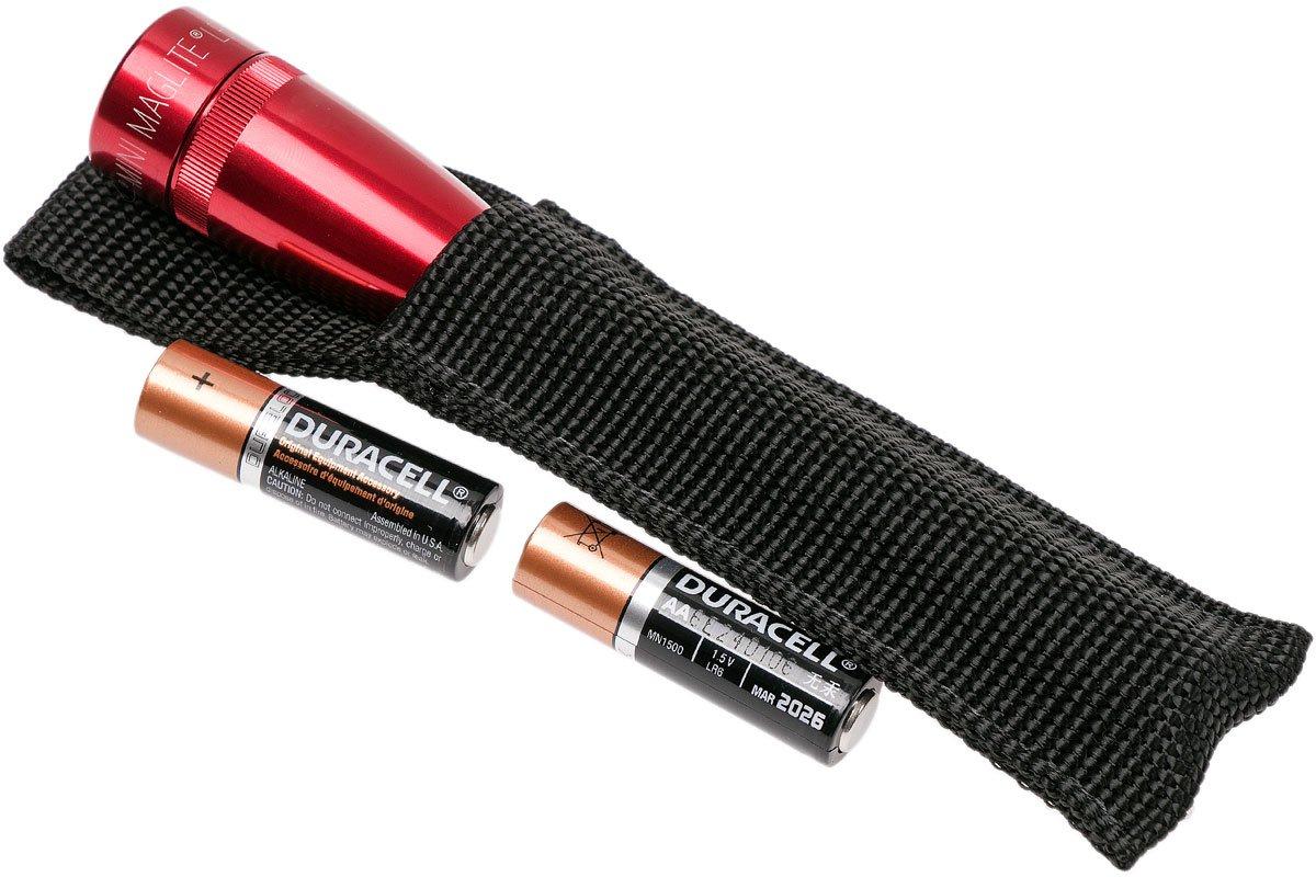 Maglite Mini PRO LED 2x AA red, torch | Advantageously shopping at ...