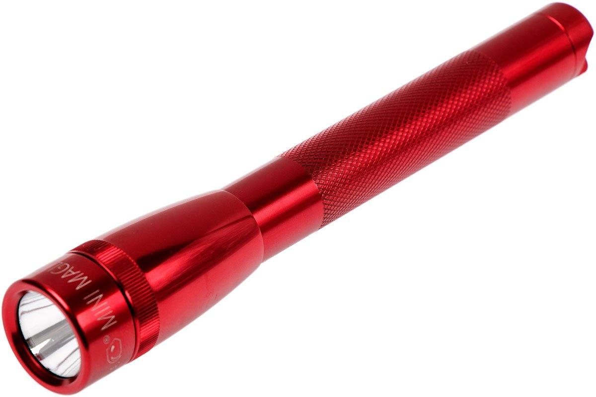 Maglite Mini PRO+ LED 2x AA red, torch | Advantageously shopping at ...