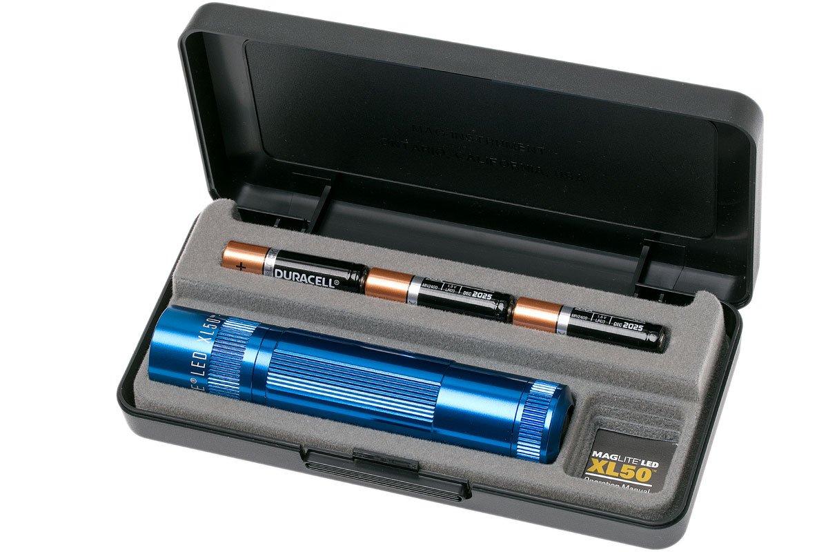 Maglite XL50 led-zaklamp in box, blauw | Voordelig kopen bij ...