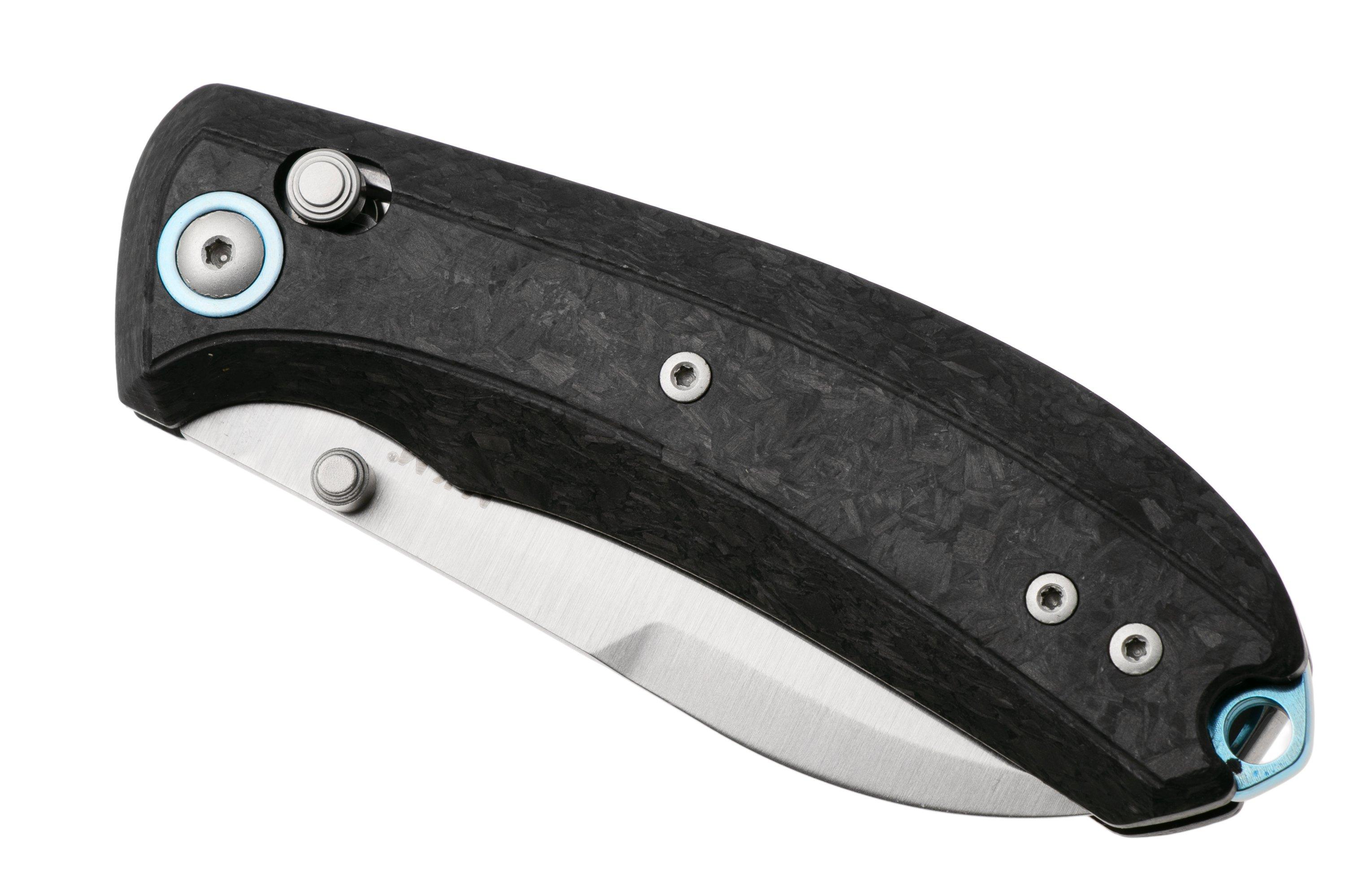MKM Bolero MK BL-CF Satin S30V, Marbled Carbonfiber, couteau de poche ...