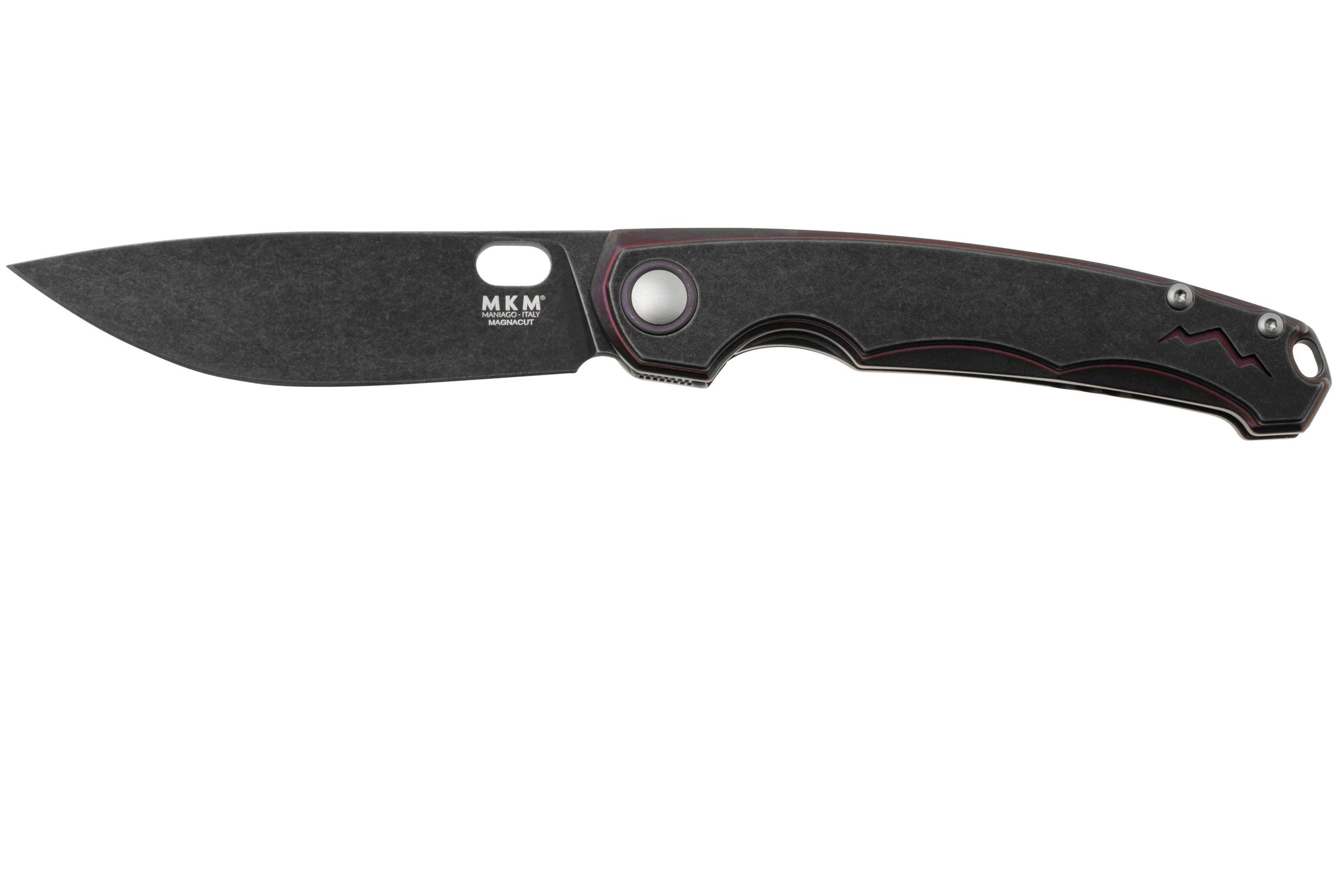 MKM Eclipse MK-EL-PRBKD Magnacut, Purple Titanium Blackwashed Titanium ...