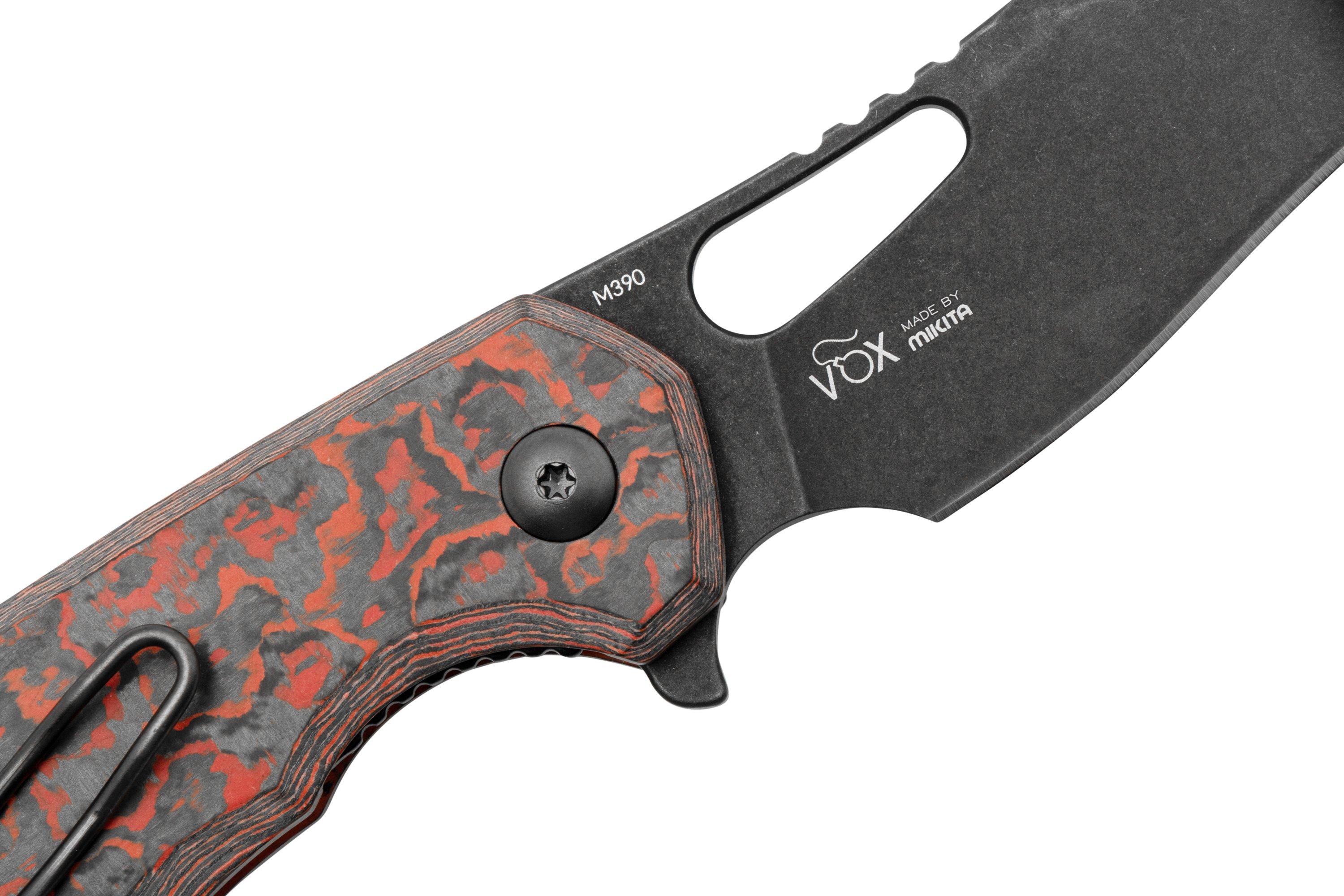 MKM Isonzo FX03-1CLD Hawkbill Dark Stonewashed, Lava Flow Carbon Fibre pocket knife, Jesper ...