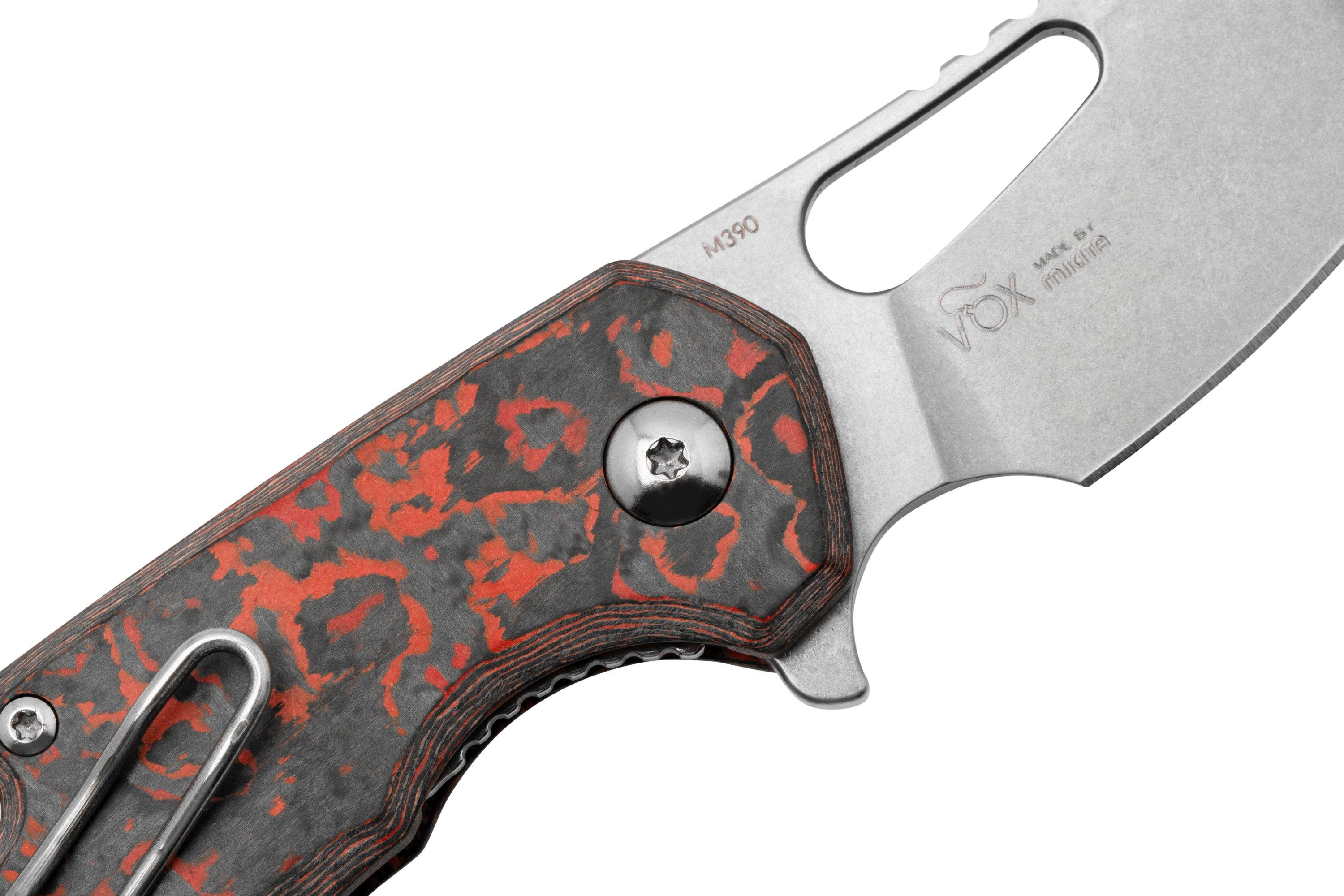 MKM Isonzo FX03-1CL Hawkbill Stonewashed, Lava Flow Carbon Fibre pocket ...