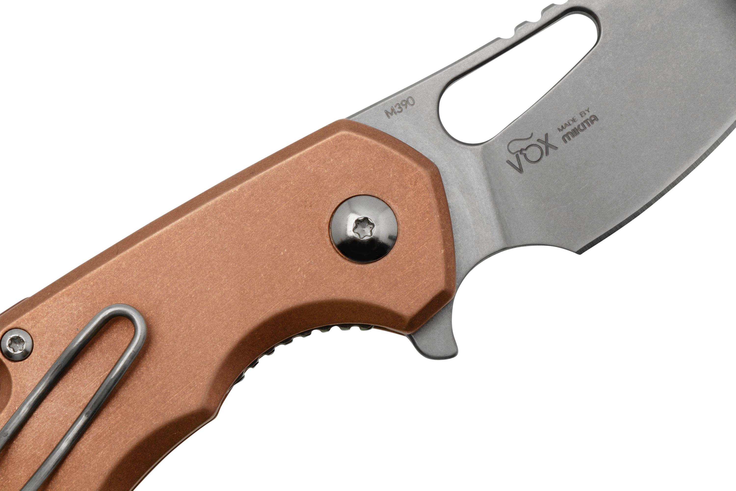 MKM Isonzo FX03-1CO Hawkbill Stonewashed, Copper coltello da tasca ...