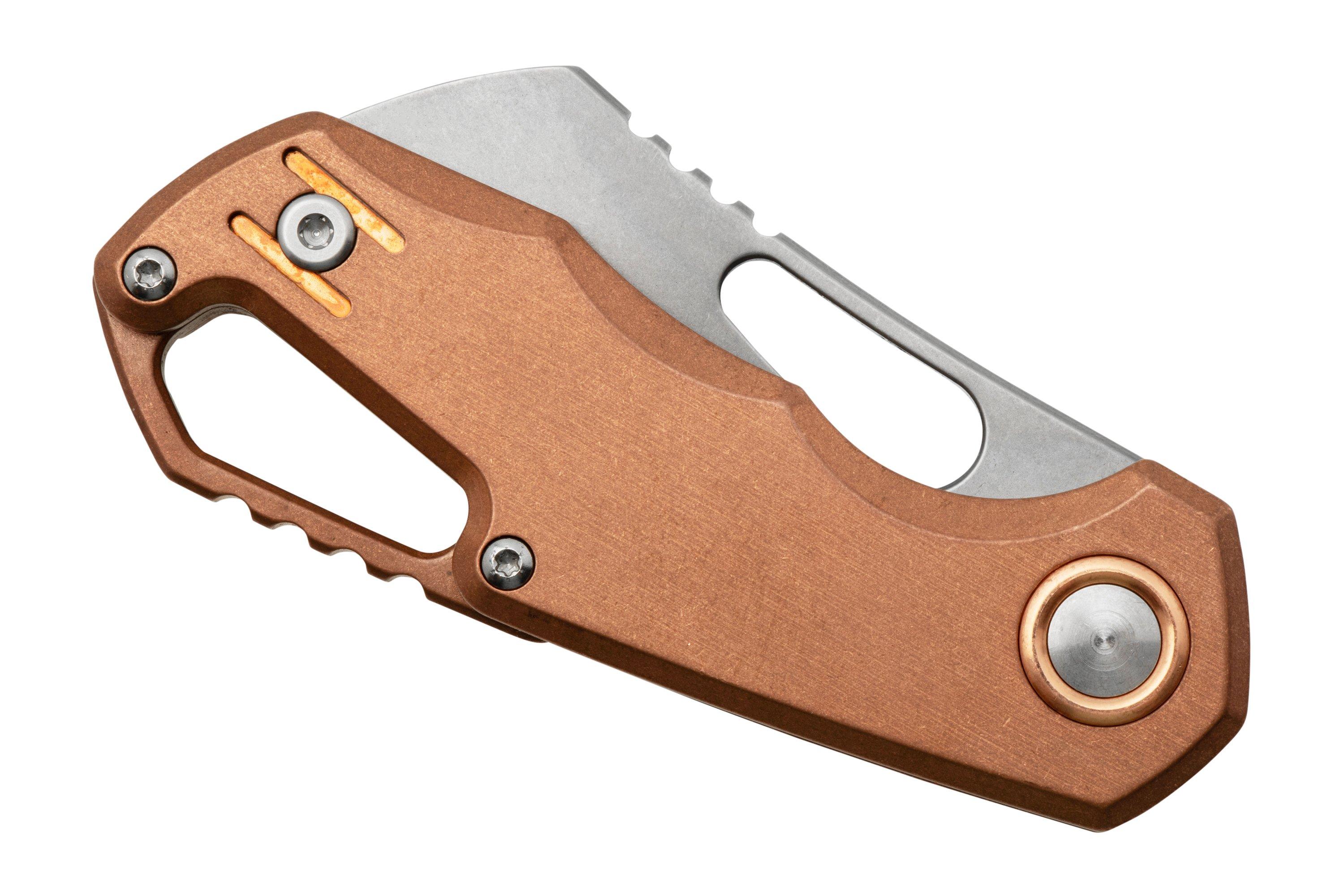 MKM Isonzo FX03-2CO Cleaver Stonewashed, Copper zakmes, Jesper Voxnaes ...