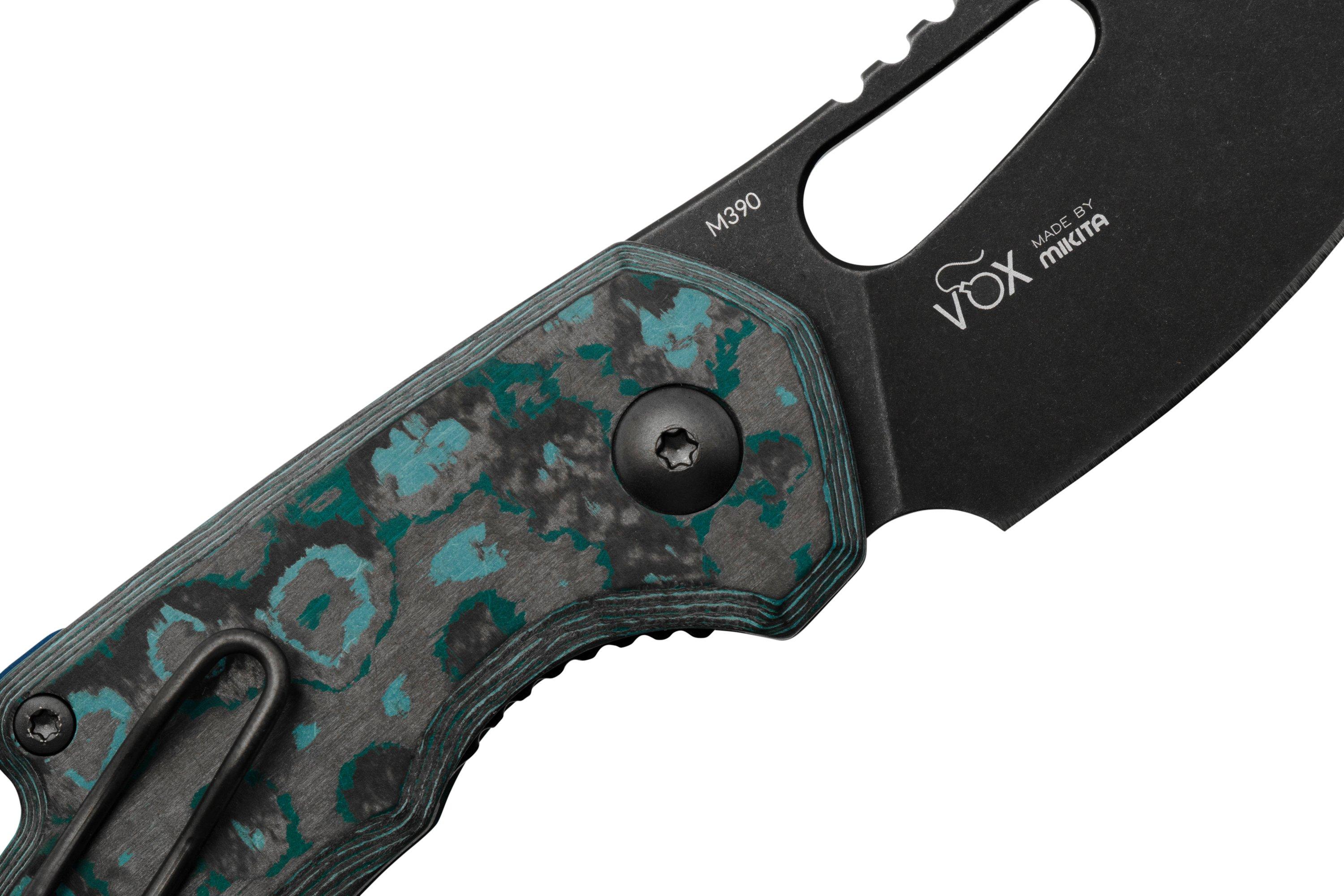 MKM Isonzo FX03-3CAD Clip Point Dark Stonewashed, Arctic Storm Carbon ...