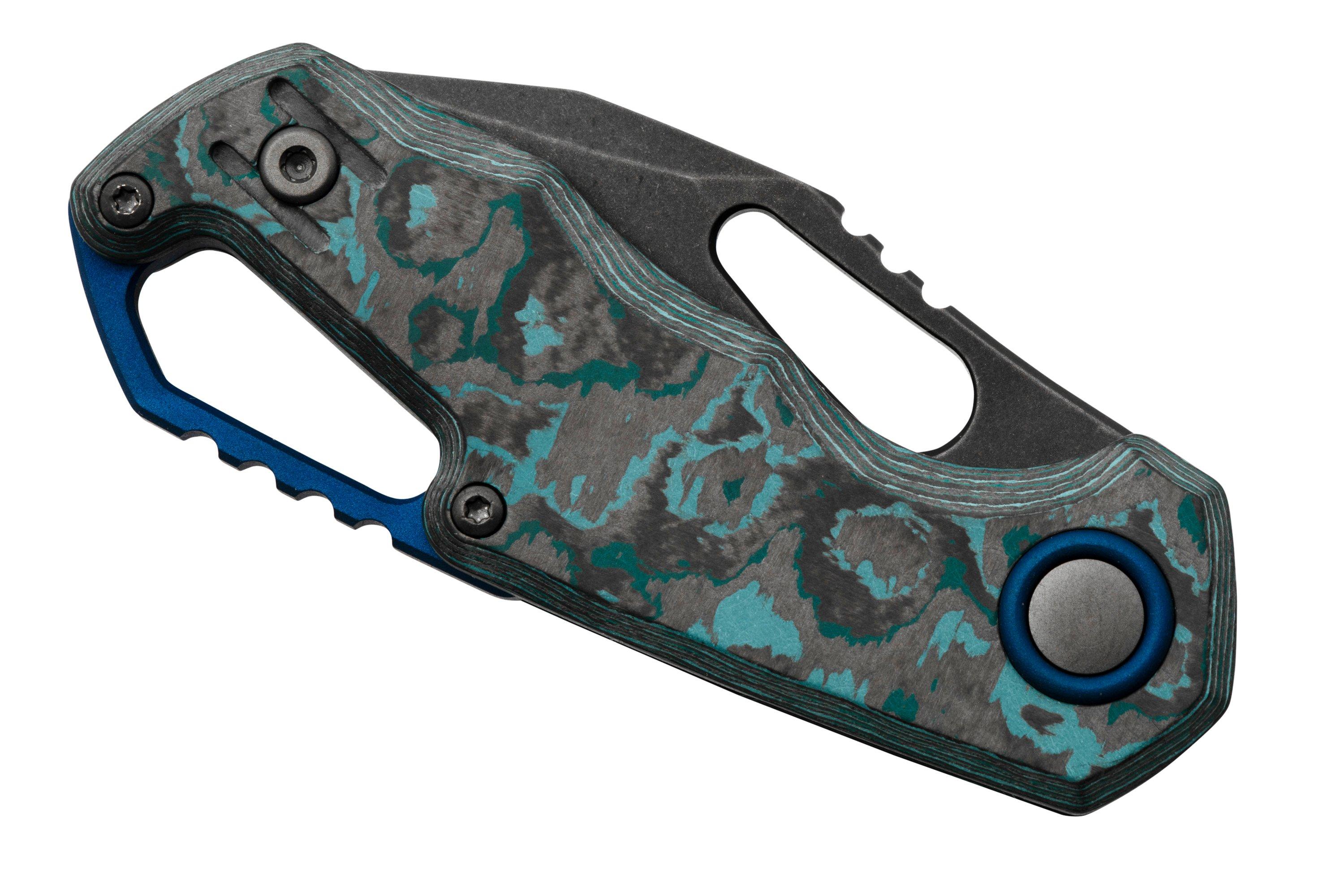 MKM Isonzo FX03-3CAD Clip Point Dark Stonewashed, Arctic Storm Carbon ...