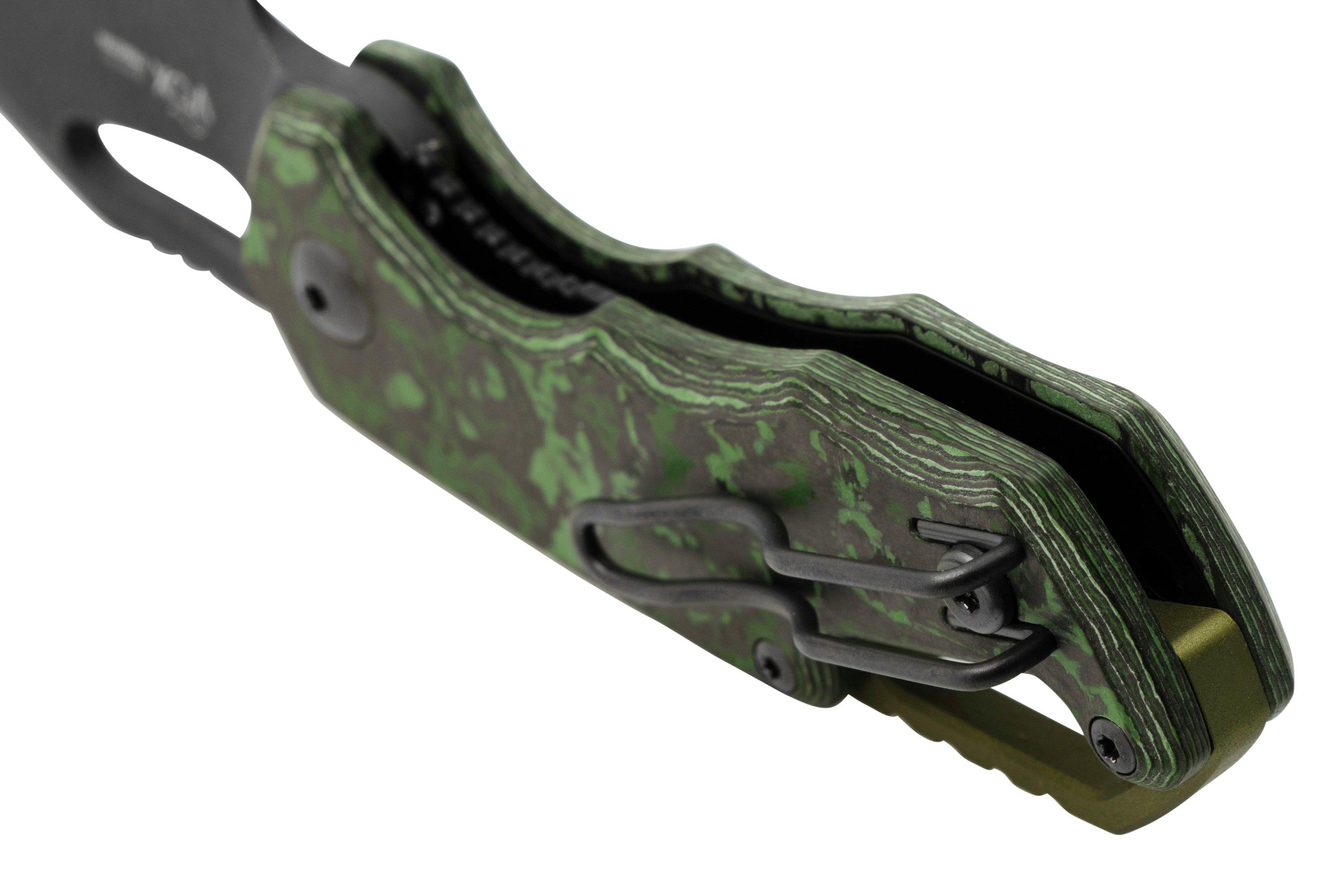 MKM Isonzo FX03-3CJD Clip Point Dark Stonewashed, Jungle Wear Carbon ...