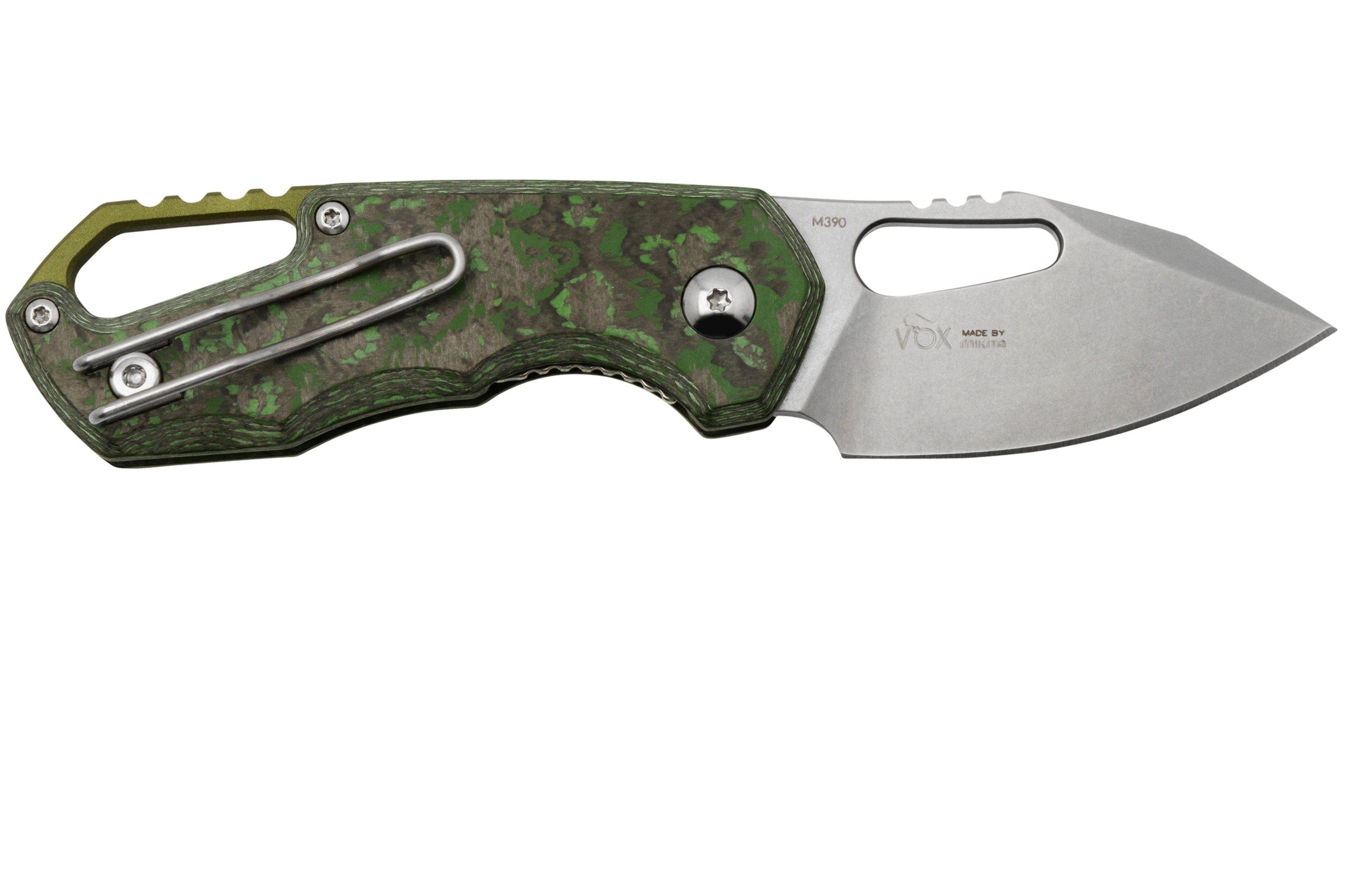 MKM Isonzo FX03-3CJ Clip Point Stonewashed, Jungle Wear Carbon Fibre ...