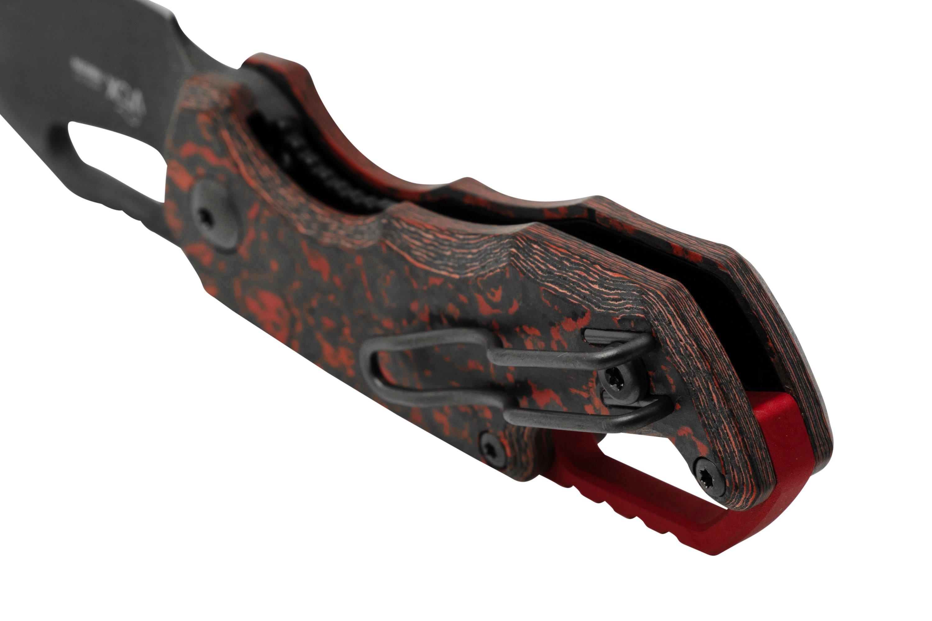 MKM Isonzo FX03-3CLD Clip Point Dark Stonewashed, Lava Flow Carbon ...