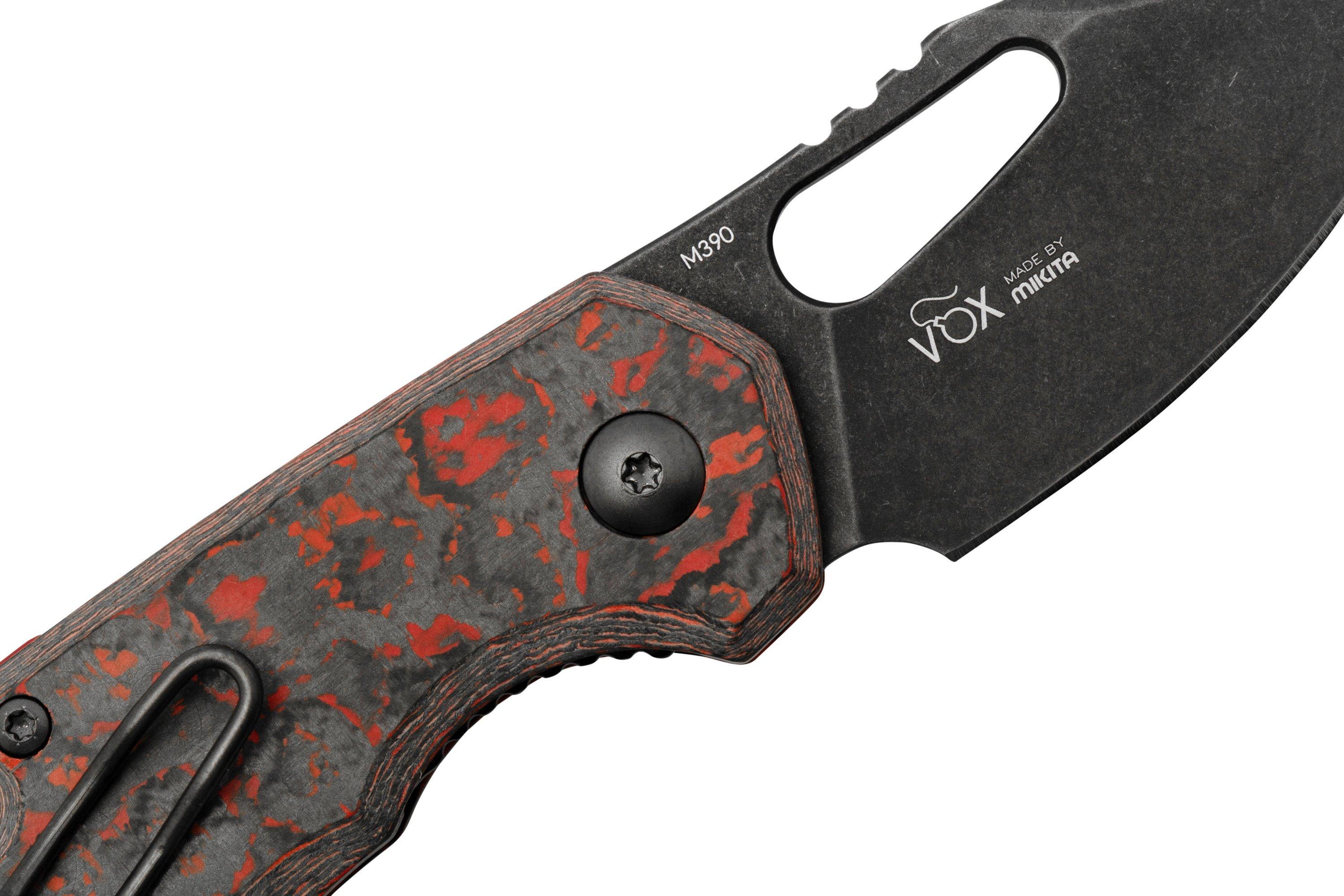 MKM Isonzo FX03-3CLD Clip Point Dark Stonewashed, Lava Flow Carbon ...