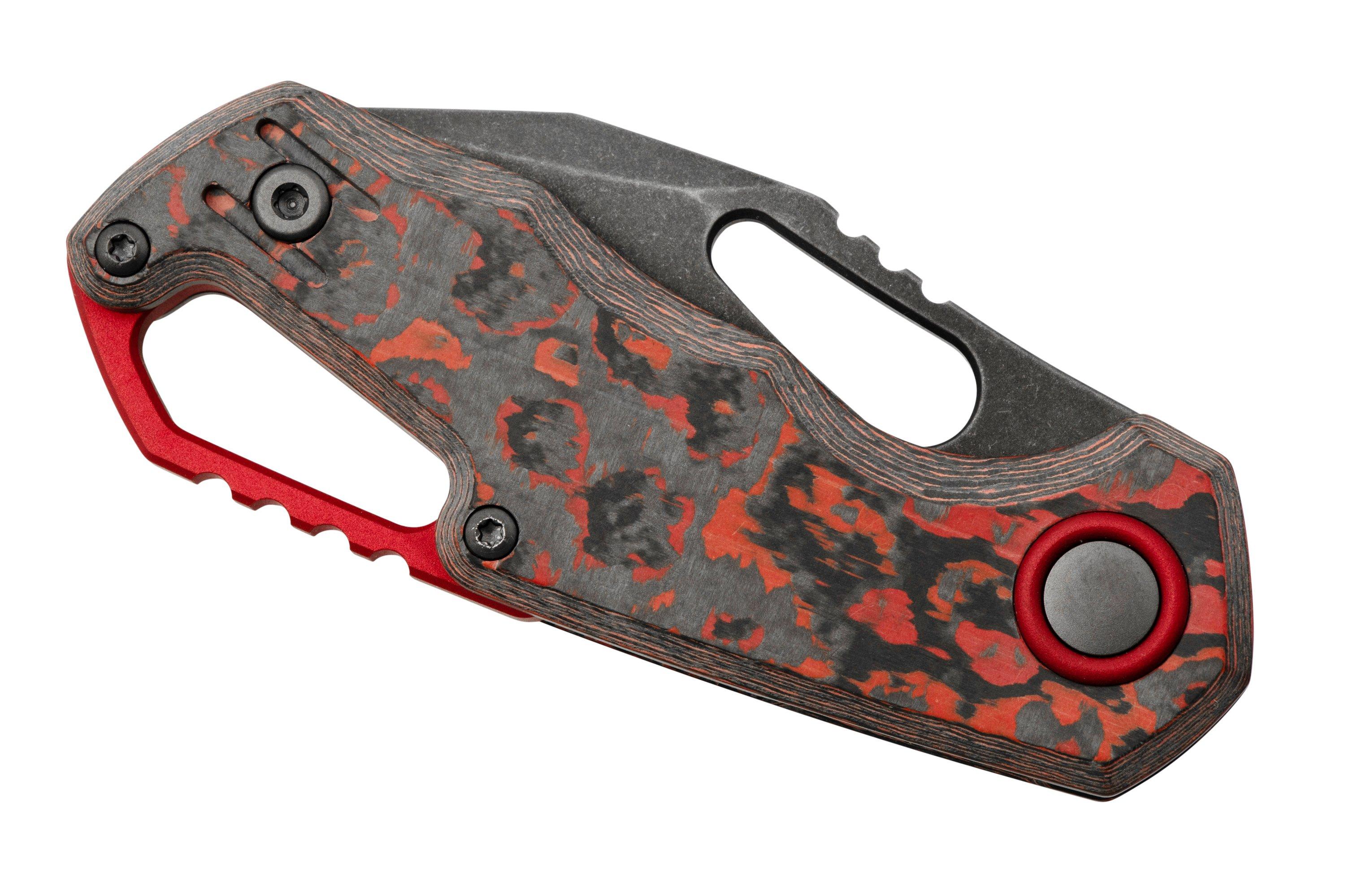 MKM Isonzo FX03-3CLD Clip Point Dark Stonewashed, Lava Flow Carbon ...