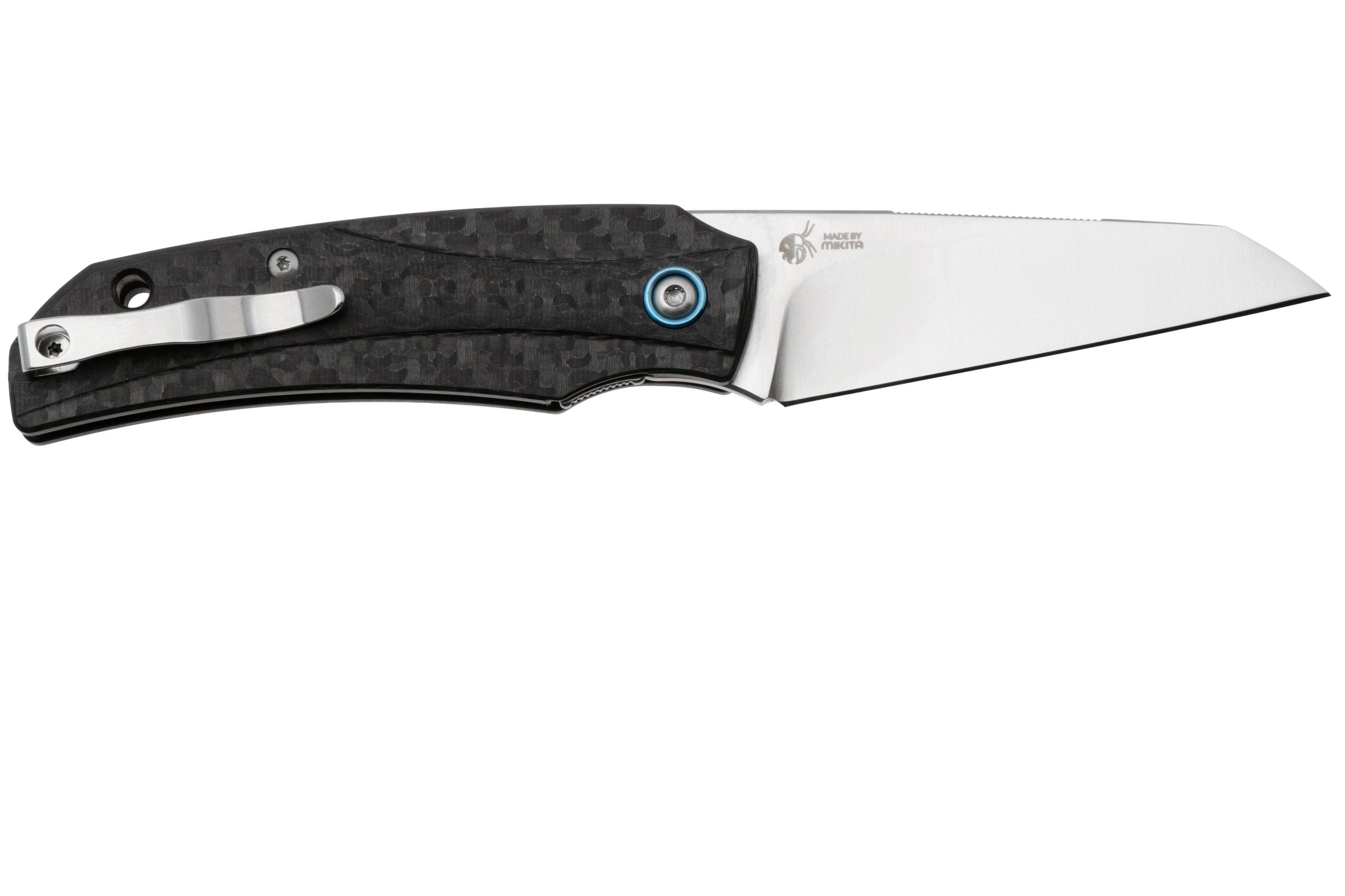 MKM Ice MK IC-CF Satin Magnacut, Carbon Fiber, pocket knife, Tommaso ...