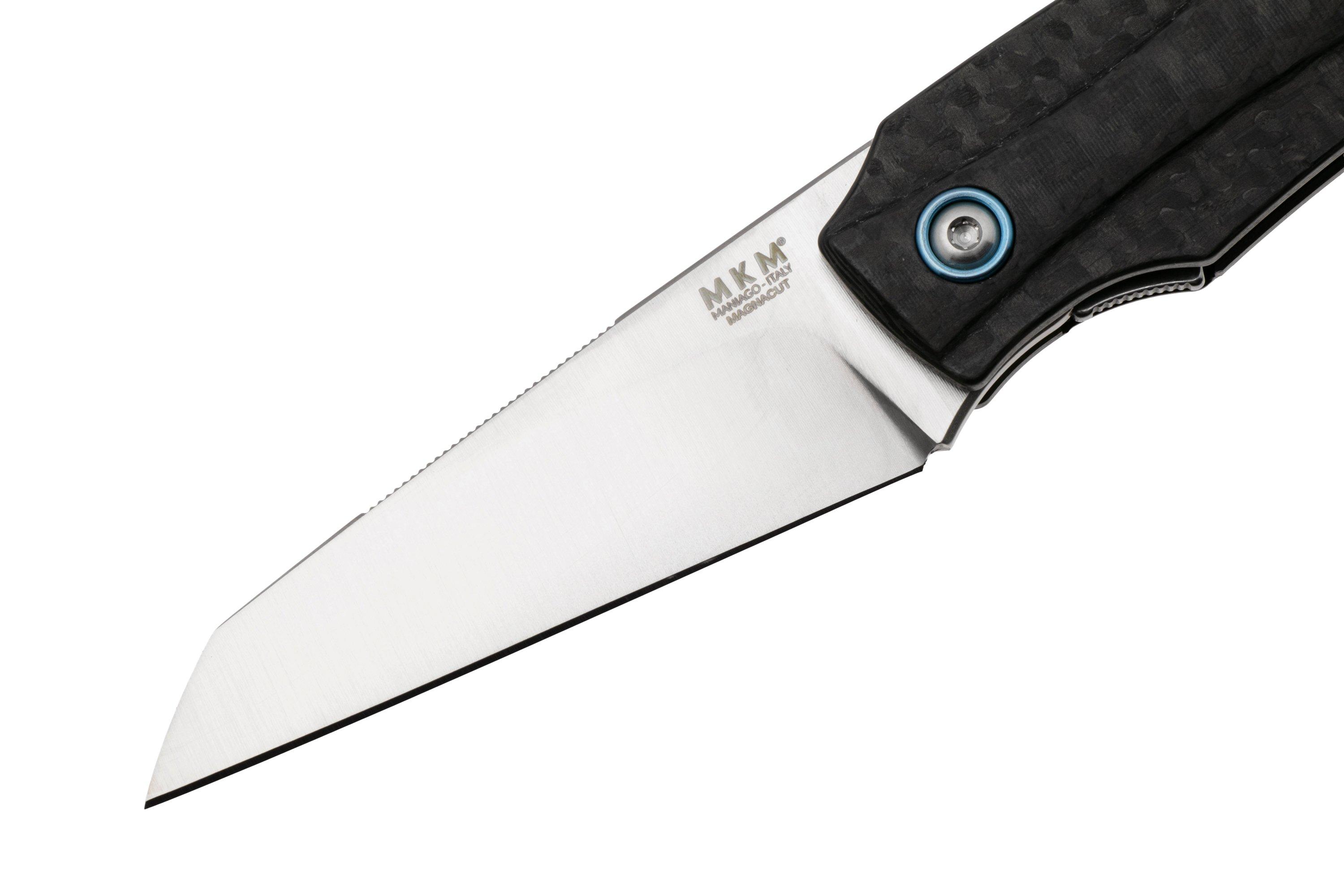 MKM Ice MK IC-CF Satin Magnacut, Carbon Fiber, pocket knife, Tommaso ...