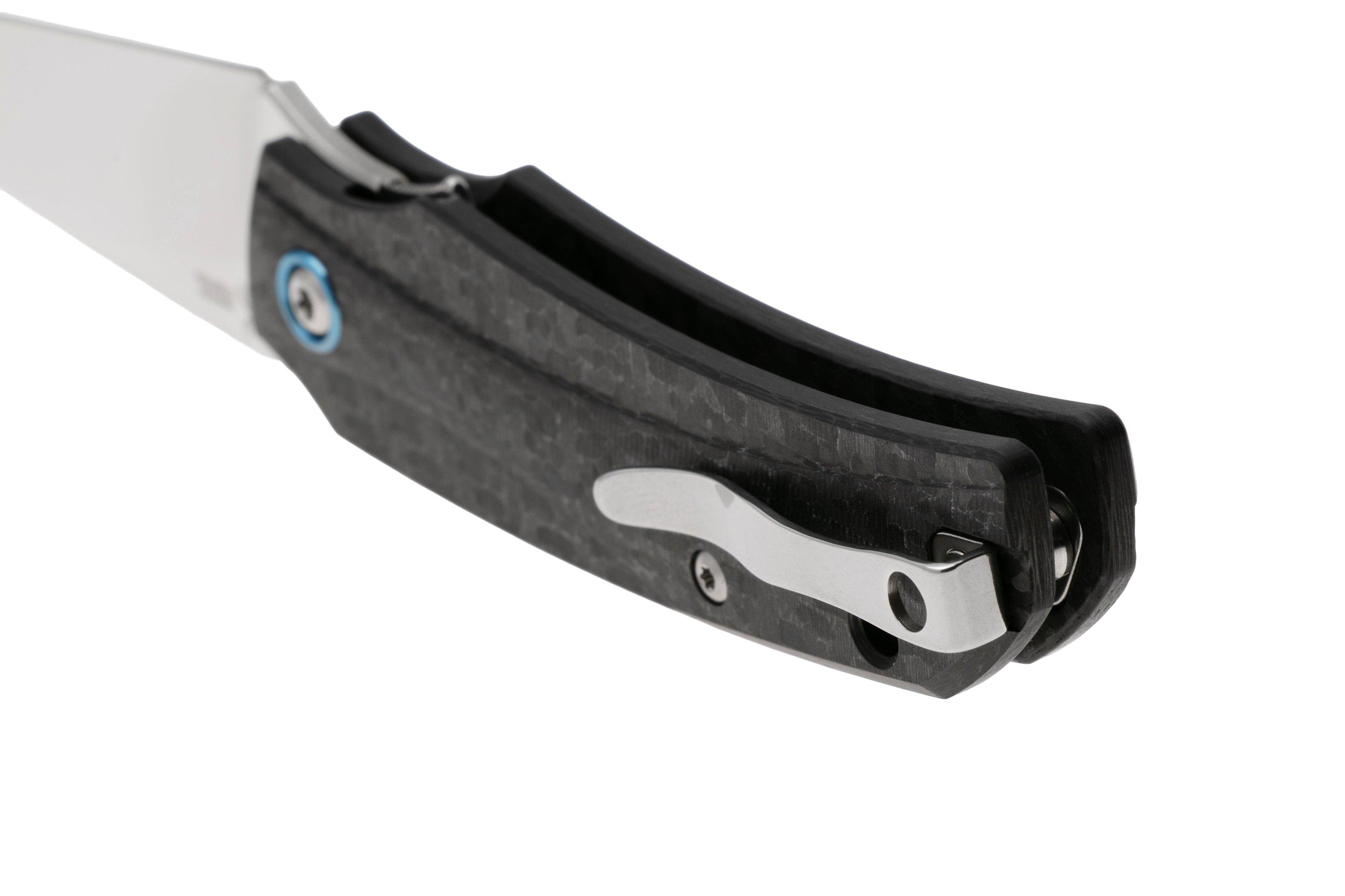 MKM Ice MK IC-CF Satin Magnacut, Carbon Fiber, pocket knife, Tommaso ...