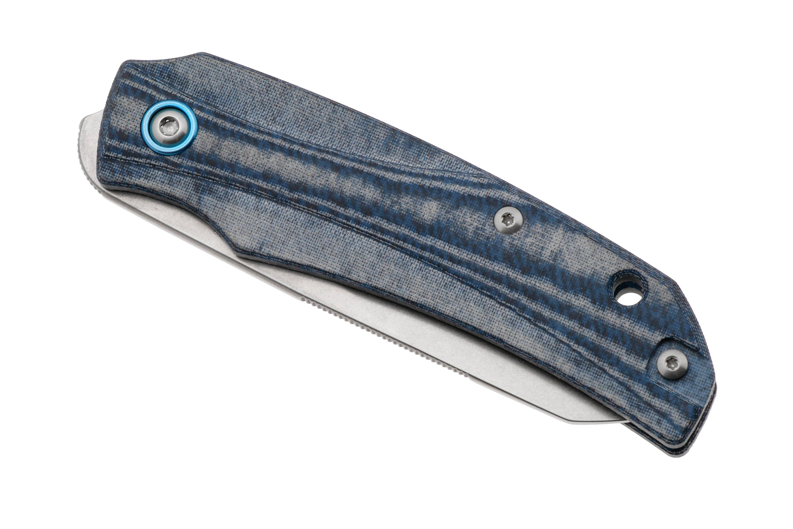 MKM Ice MK IC-DC Stonewashed Magnacut, Demim Micarta, pocket knife ...