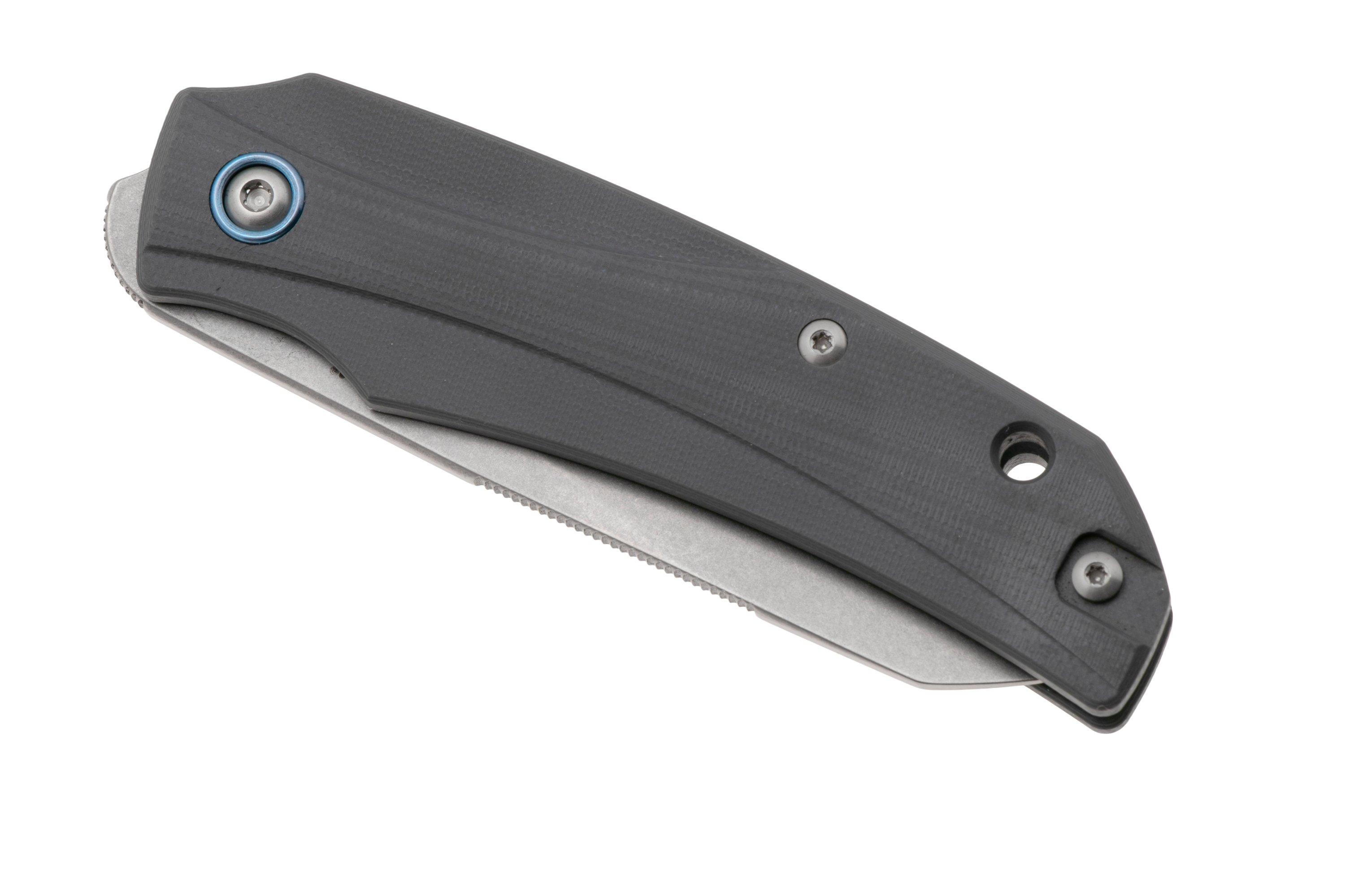 MKM Ice MK IC-GGY Stonewashed Magnacut, Grey G10, pocket knife, Tommaso ...