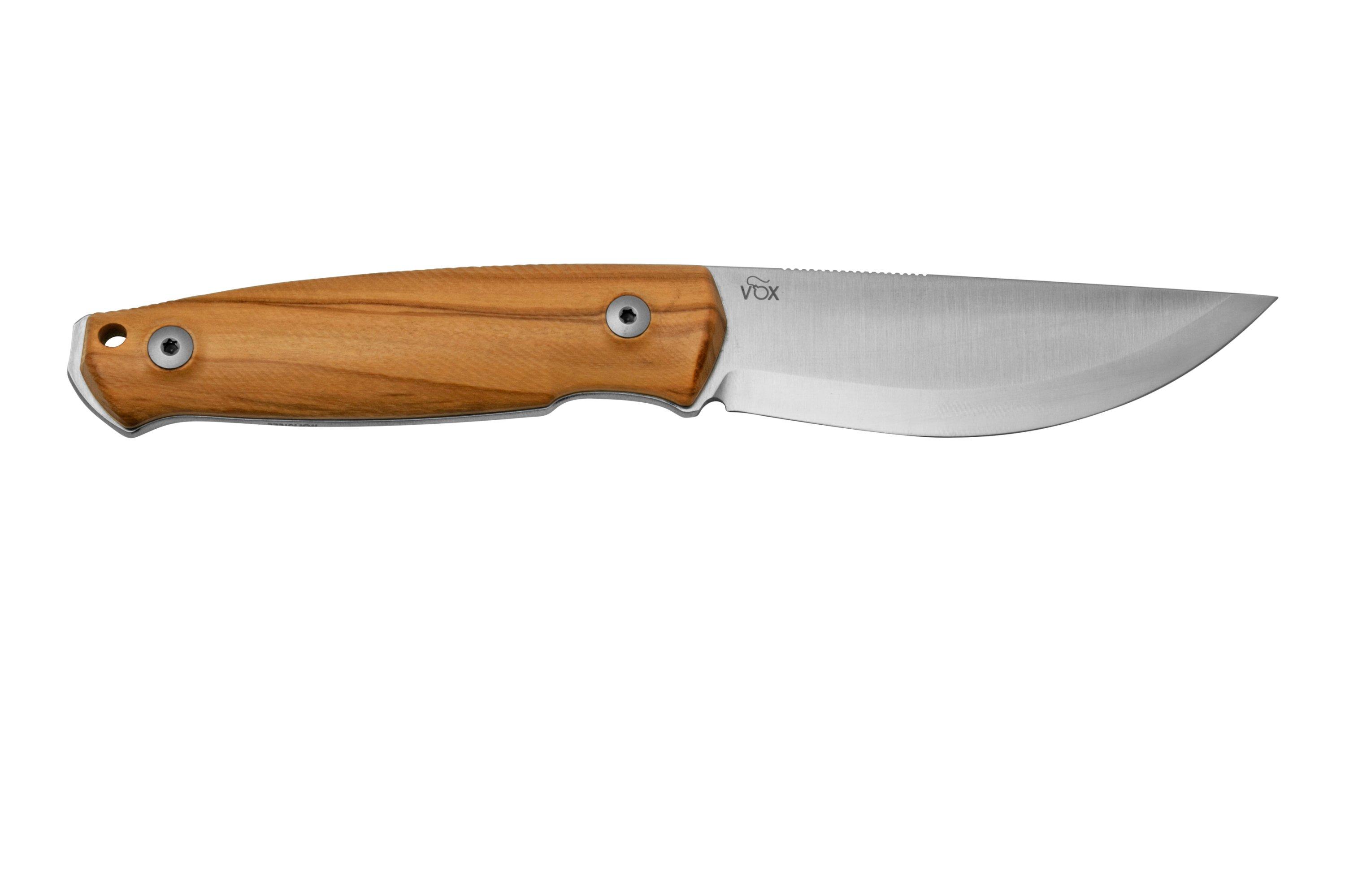 MKM Normar CPM 3V Olive Wood, Knivesandtools Exclusive, bushcraft knife ...