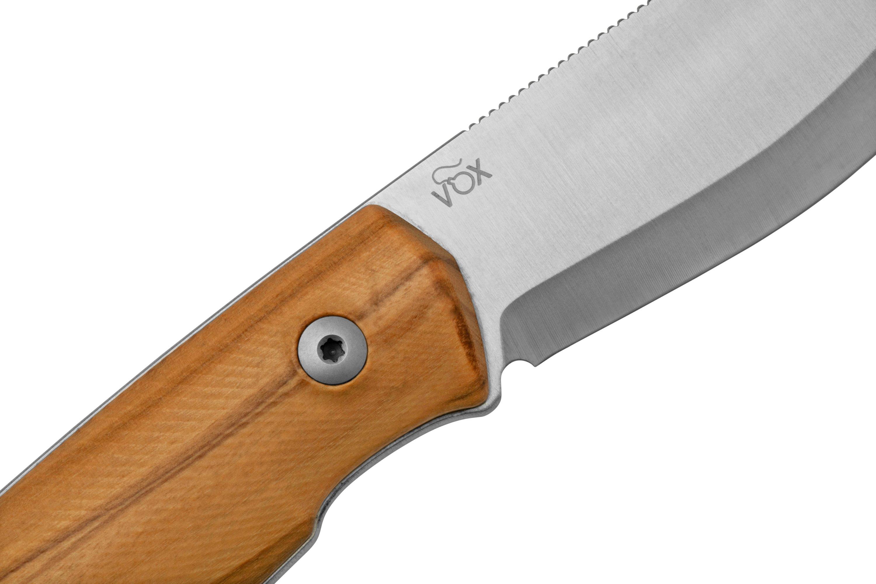 MKM Normar CPM 3V Olive Wood, Knivesandtools Exclusive, bushcraft knife ...