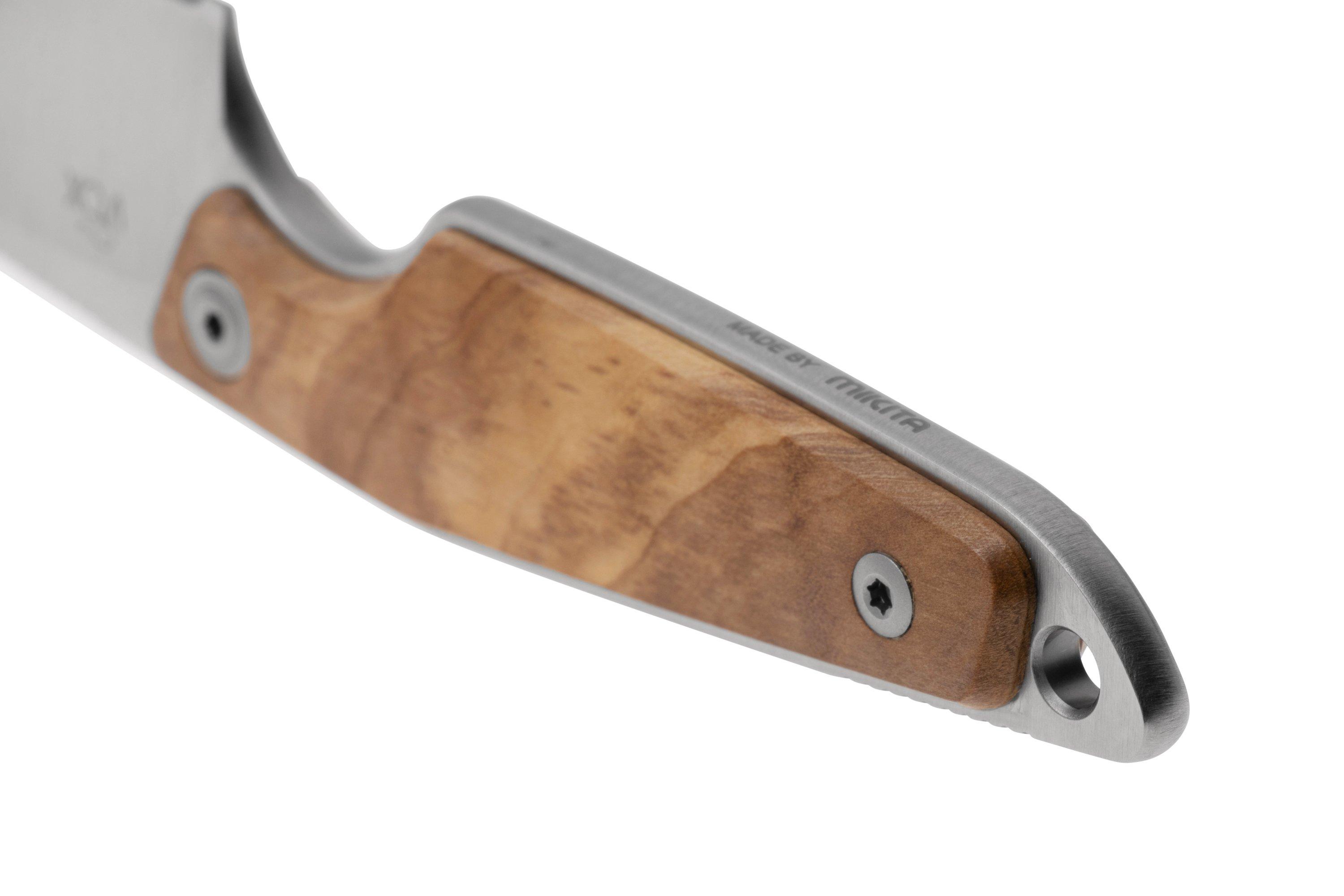 MKM Makro 1 Droppoint MK-MA01-O Olive Wood, feststehendes Messer ...
