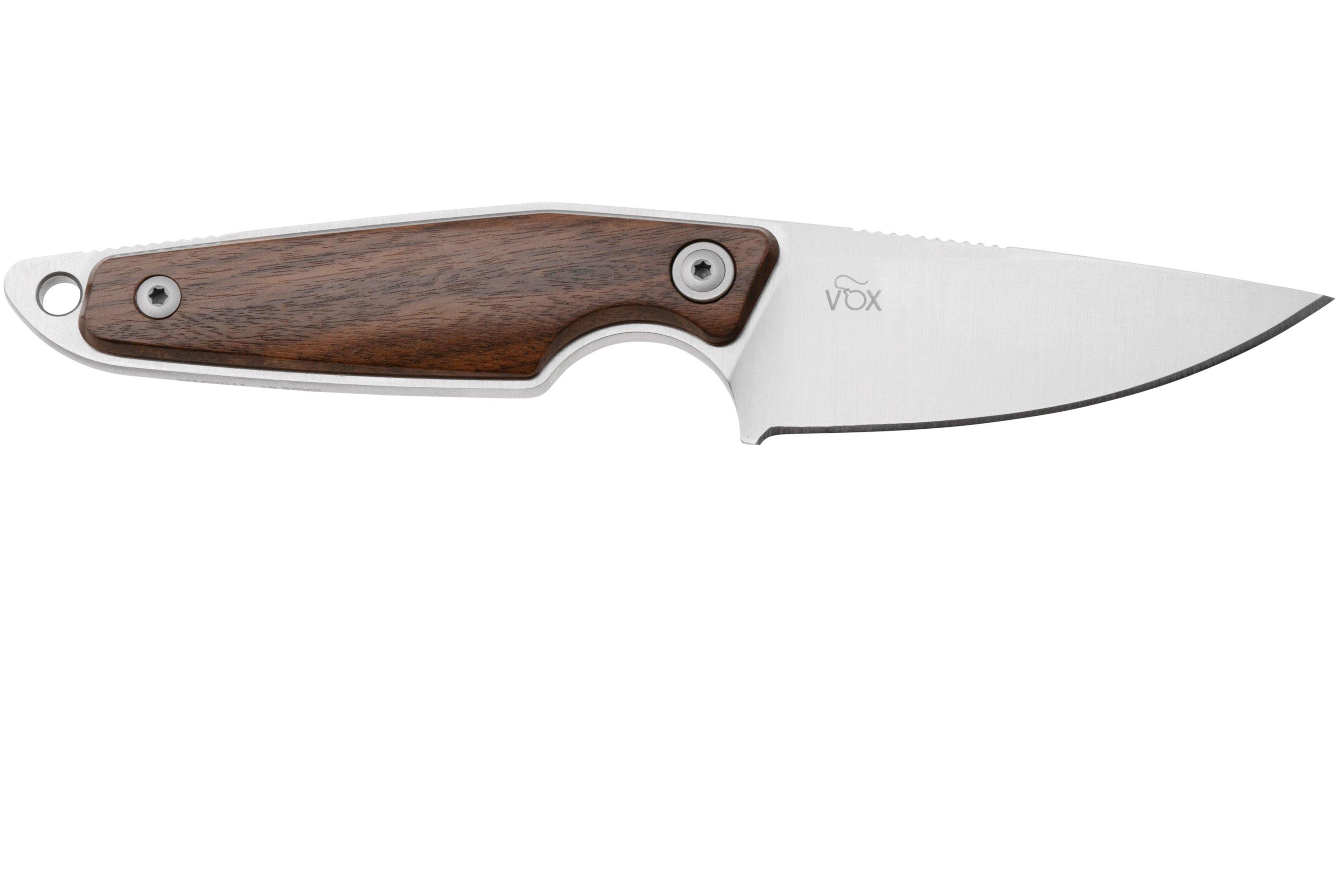 MKM Makro 1 Droppoint MK-MA01-S Santos Wood, feststehendes Messer ...