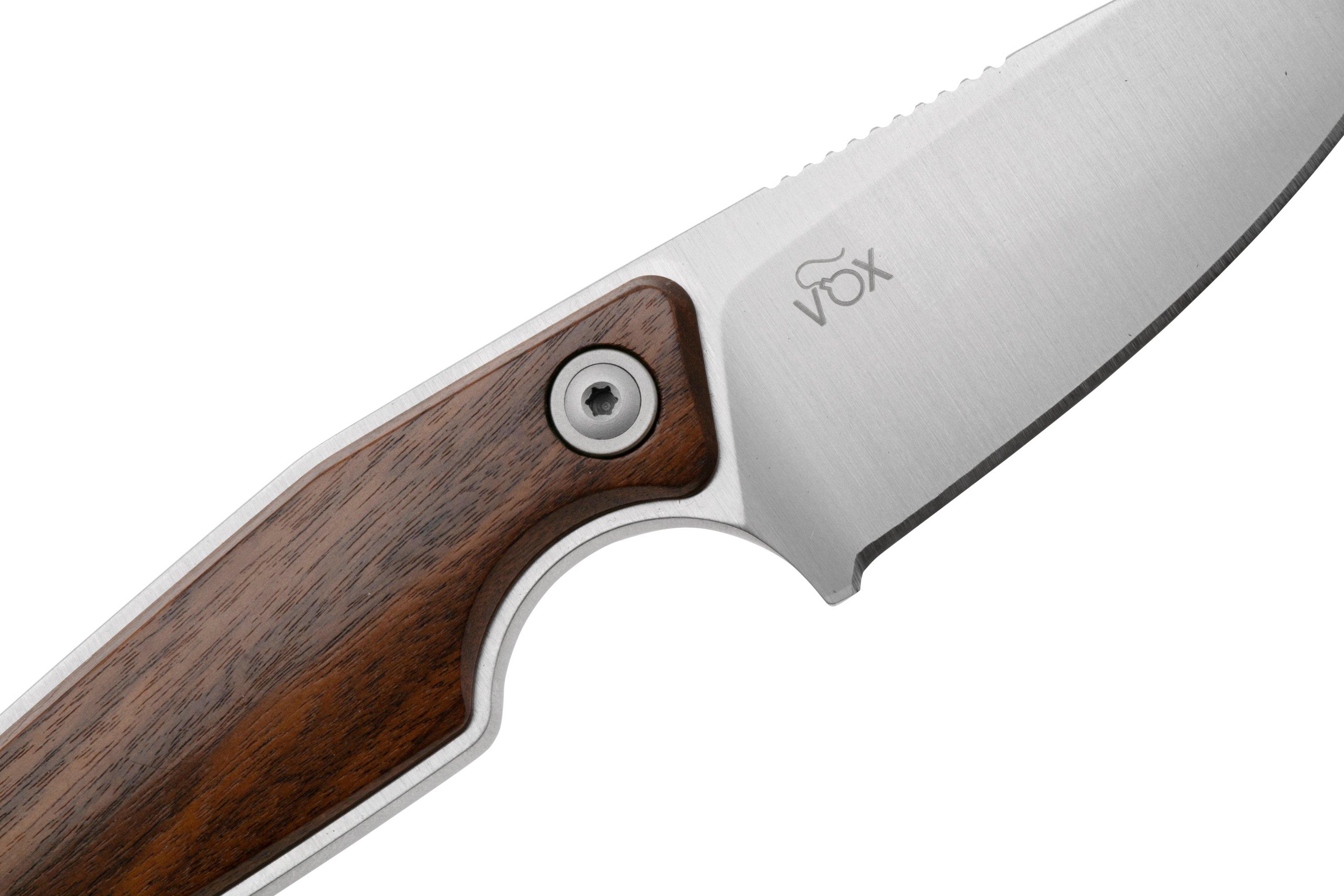 MKM Makro 1 Droppoint MK-MA01-S Santos Wood, feststehendes Messer ...