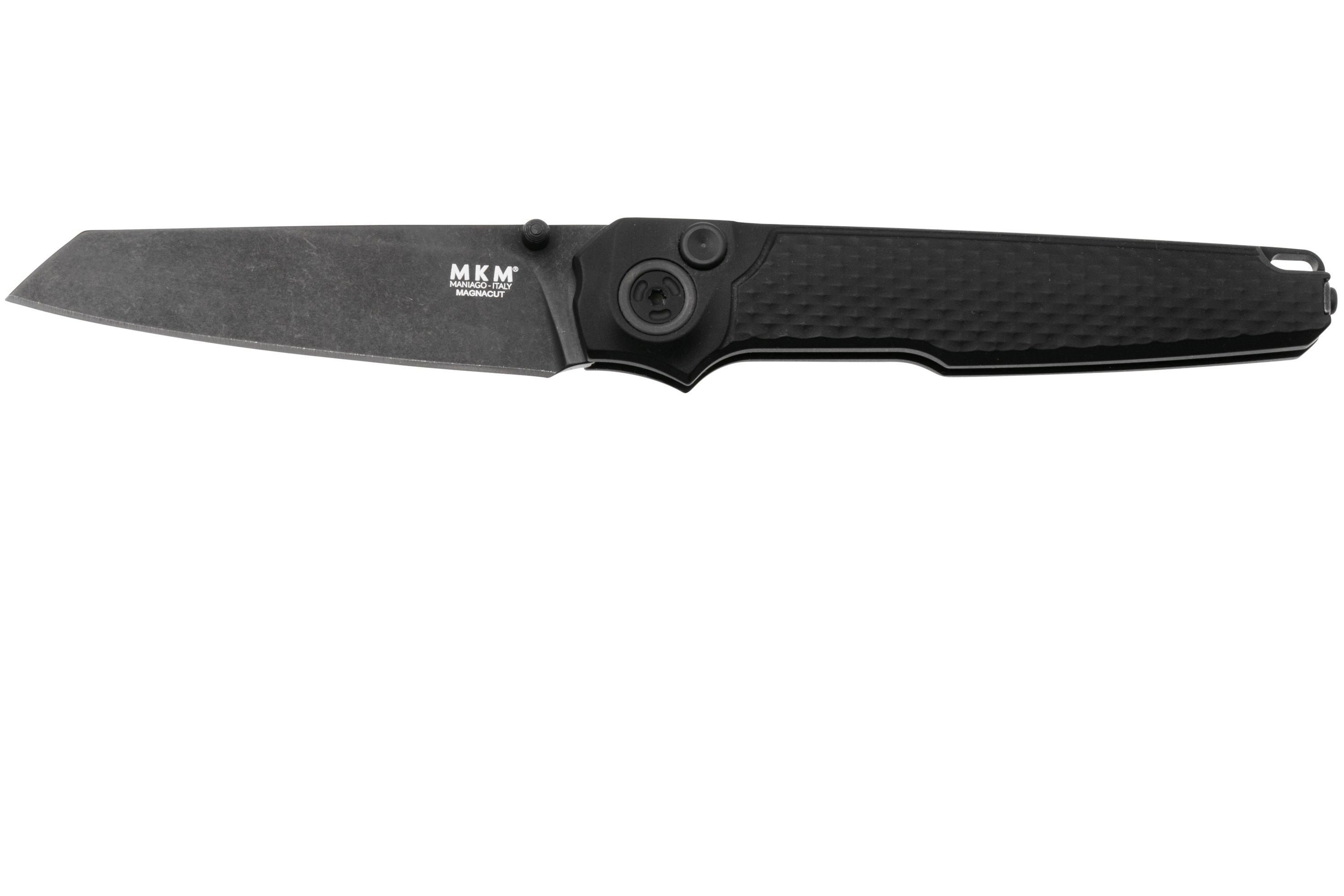 MKM Miura Black Aluminium, Black MI-ABKB pocket knife, Simone Tonolli ...