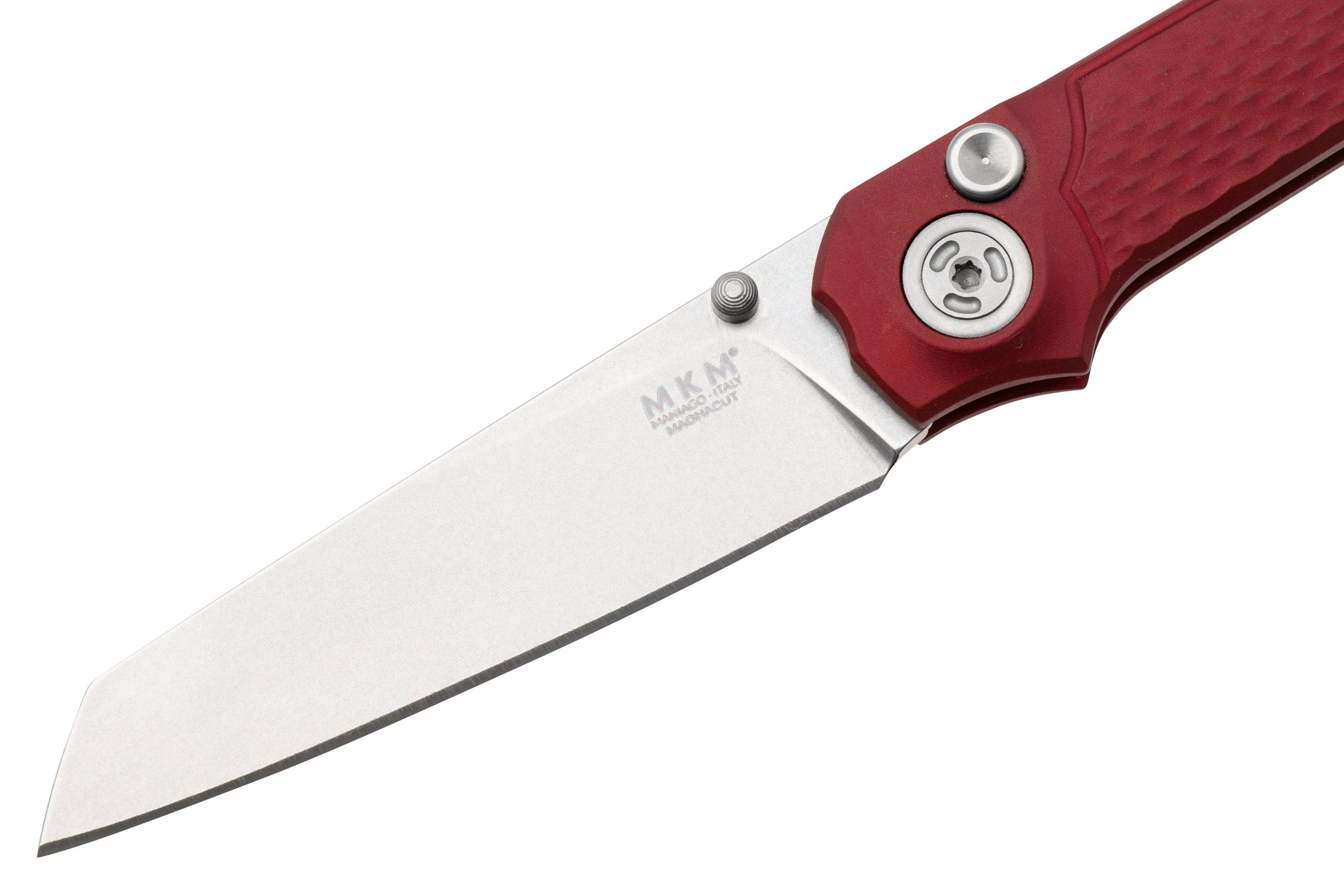 MKM Miura MK-MI-ARD Stonewashed MagnaCut, Red Aluminium, zakmes, Simone Tonolli design ...